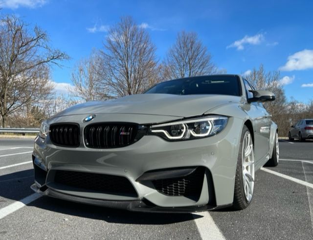 BMW F80 M3 with 19" SM-10 Wheels in Race Silver