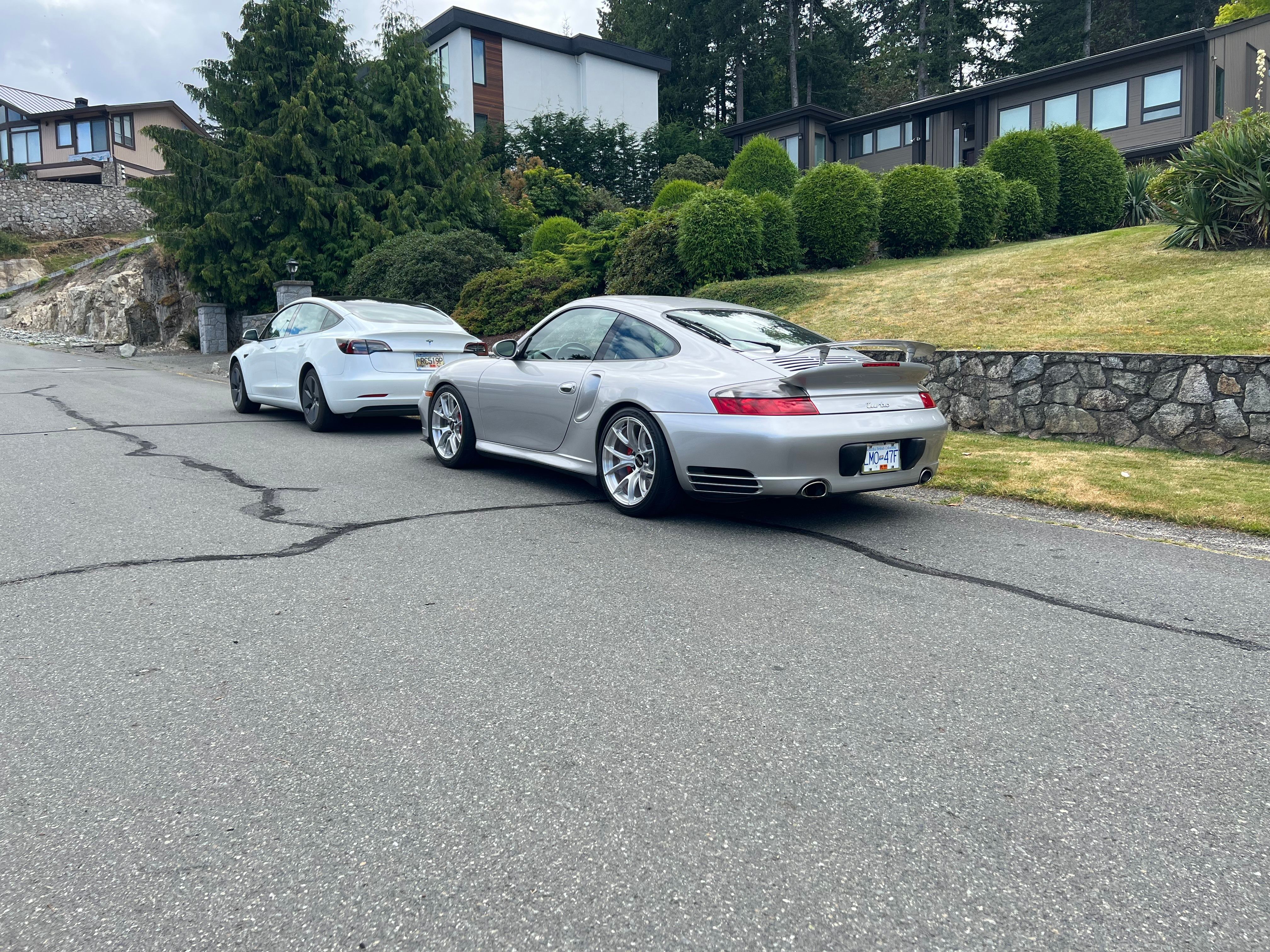 Porsche 911 996 Turbo with 18" VS-5RS in Brushed Clear on Porsche 996 C4S & Turbo - Apex Album