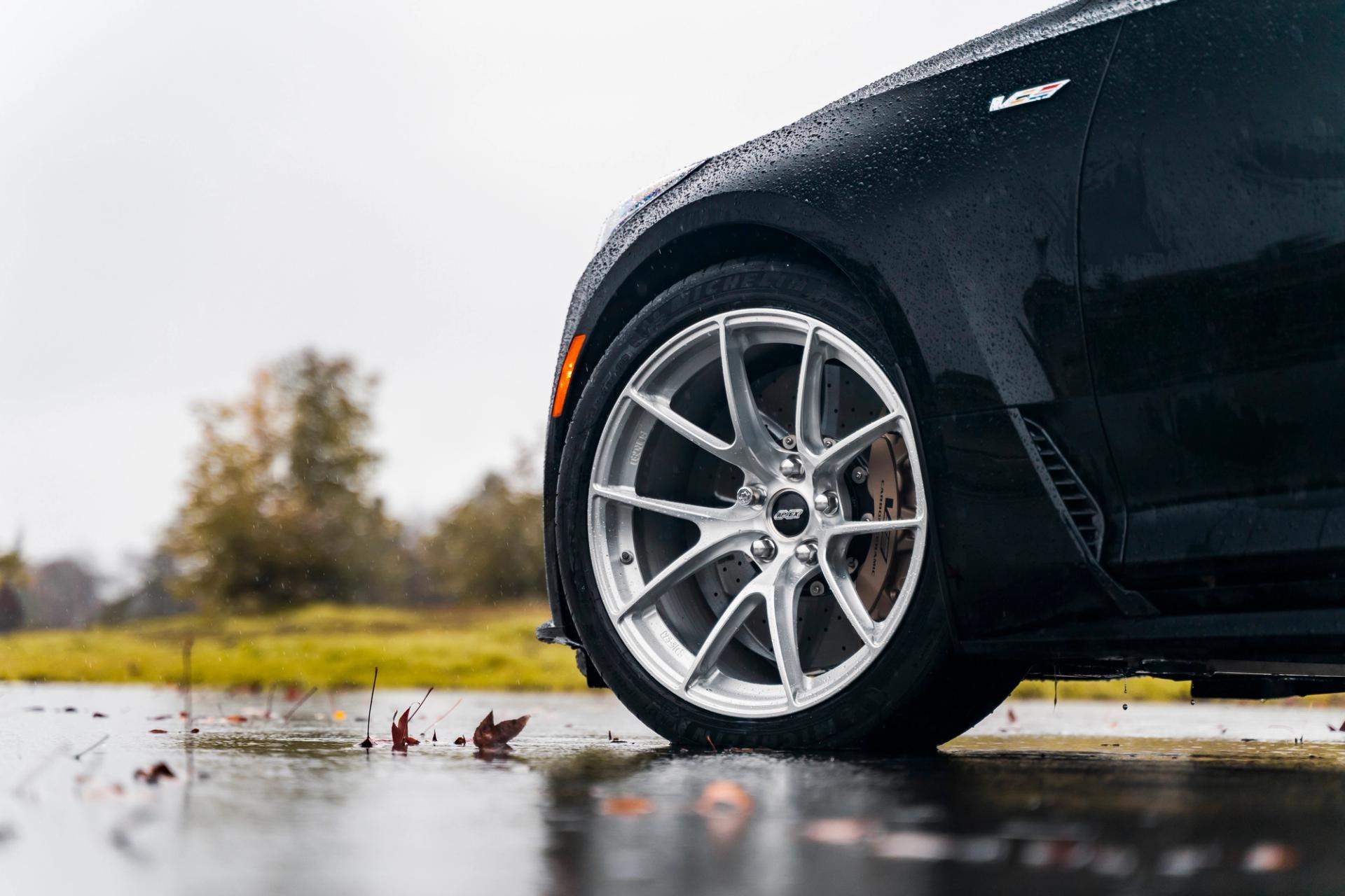 Cadillac CT5-V Blackwing with 19" VS-5RS Wheels in Brushed Clear