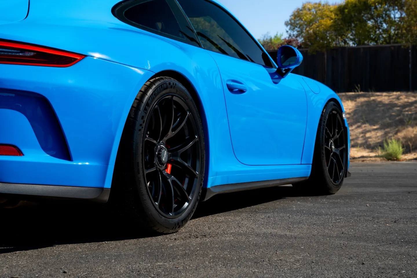 Porsche 911 991.2 GT3 with 19" VS-5RE Wheels in Satin Black