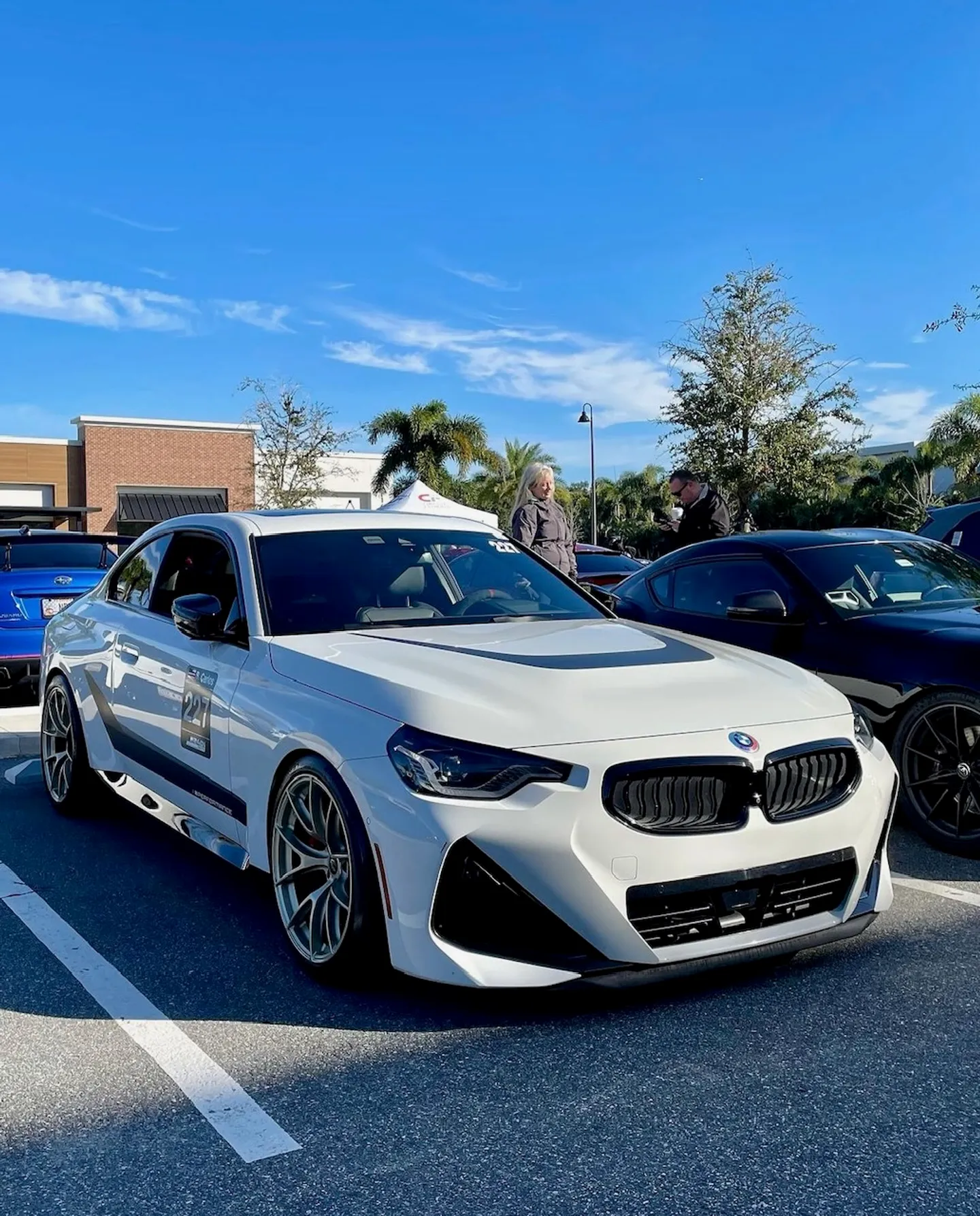 BMW G42 2 Series with 19" VS-5RS Wheels in Motorsport Gold