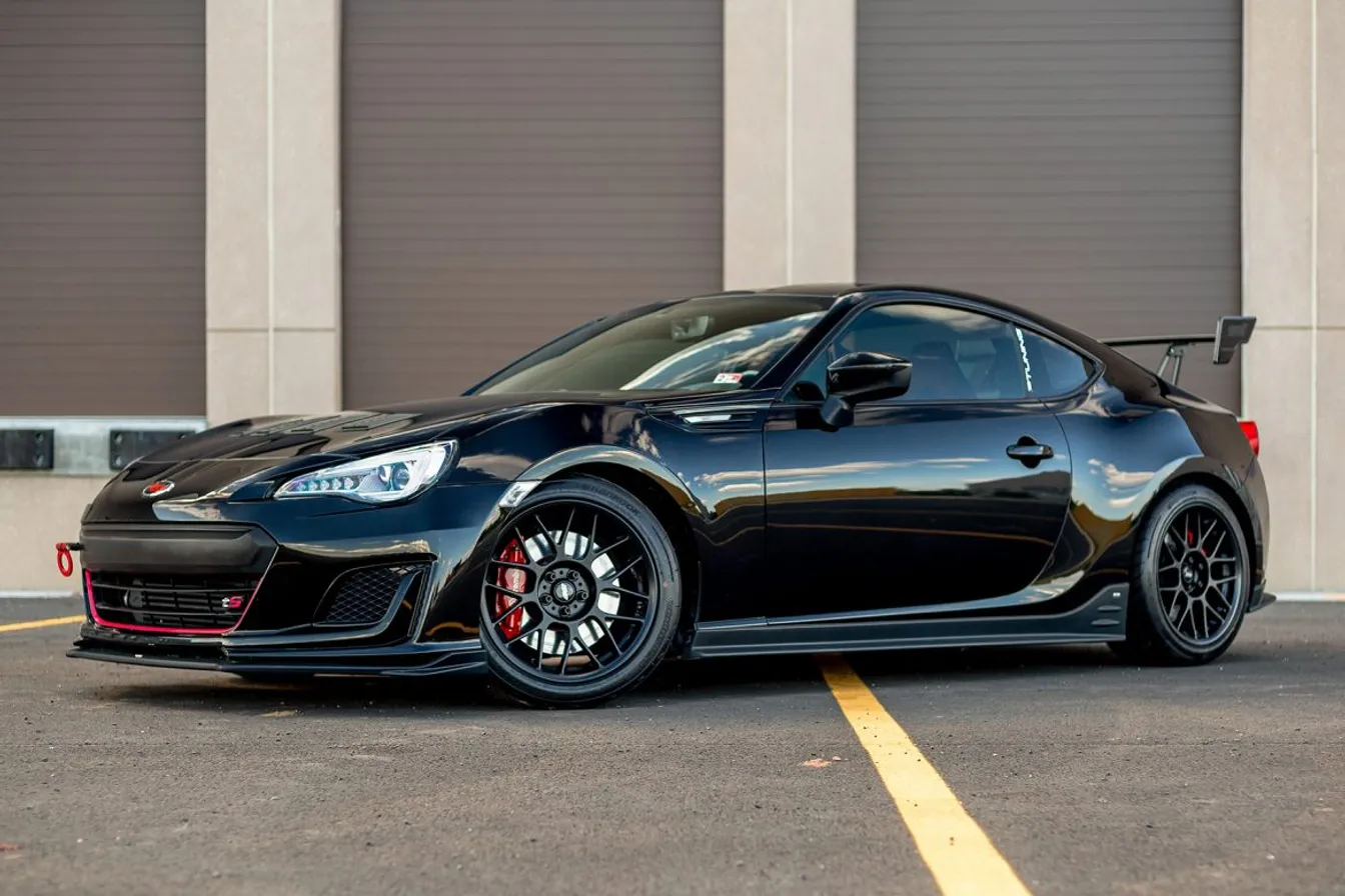 2018 Subaru BRZ tS Track Car on 17" ARC-8 Wheels