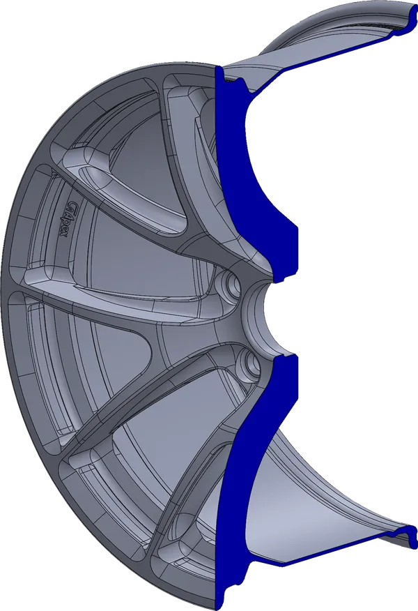 Apex VS-5RE 18x11" ET52 Wheels - 5x114.3mm / 70.5mm - Dark Horse R Racing