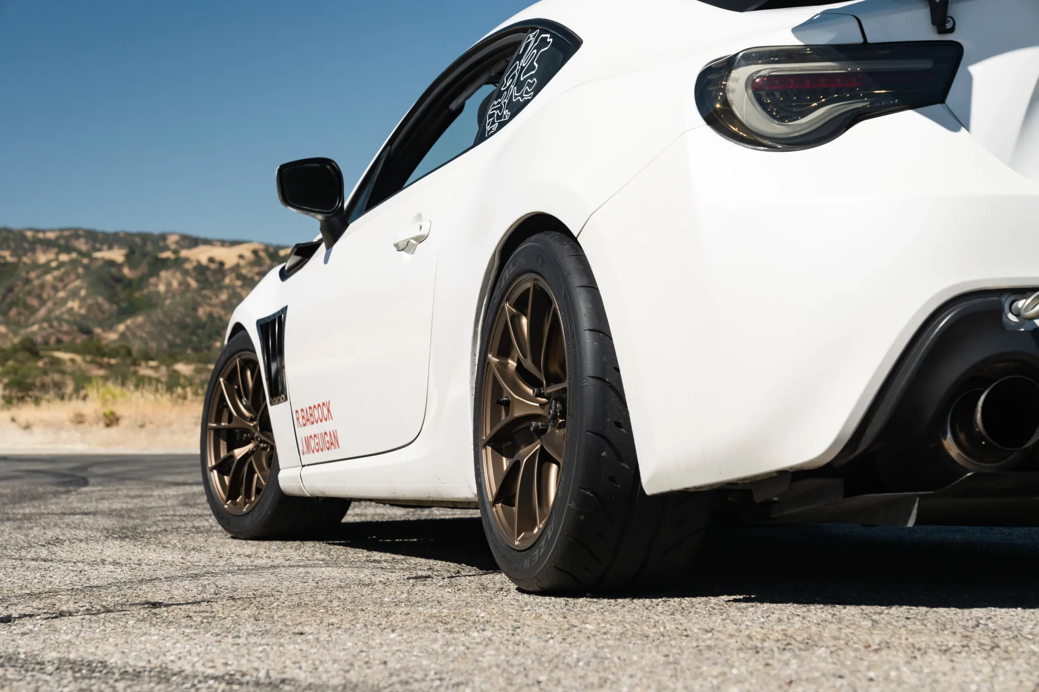 Scion FR-S with 17" VS-5RS Wheels in Satin Bronze