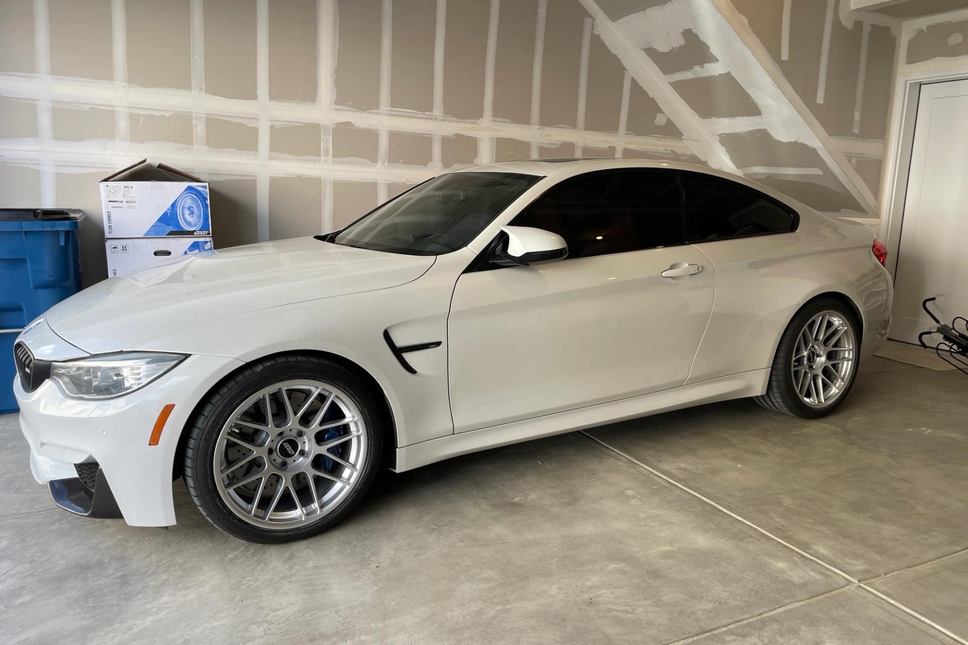 BMW F82 Coupe M4 with 19" ARC-8 Wheels in Hyper Silver