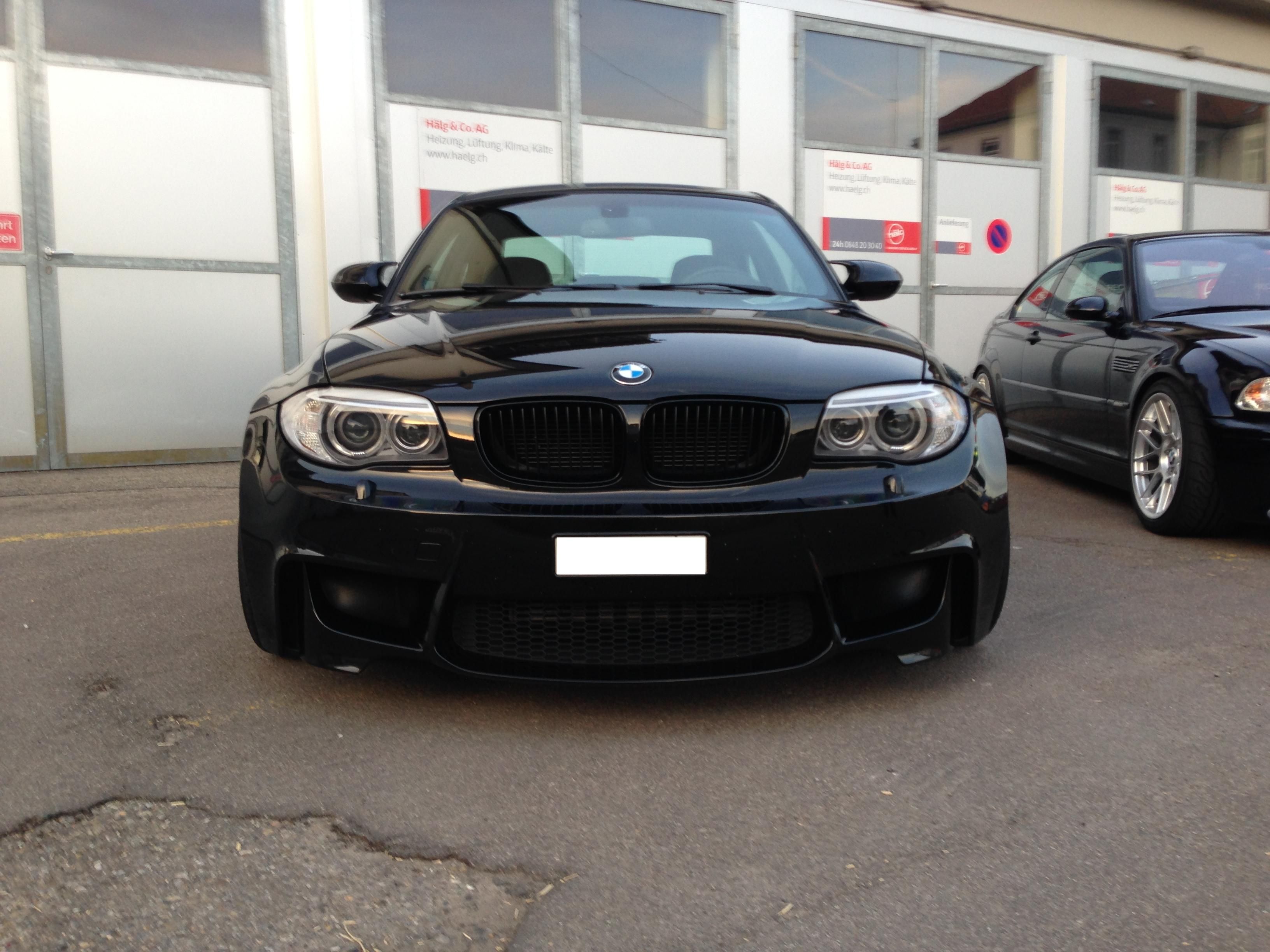 BMW E82 1M with 18" ARC-8 Wheels in Anthracite