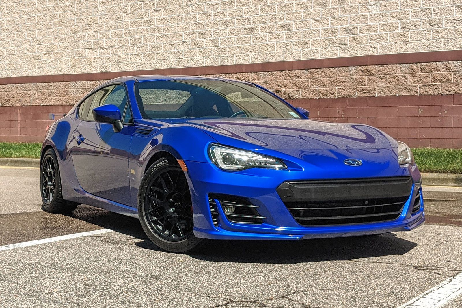 Subaru ZC6 / Gen 1 BRZ with 17" ARC-8 in Satin Black on Subaru ZC6 ...