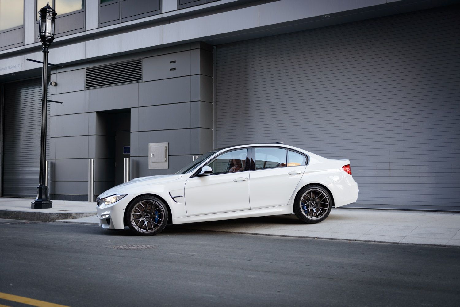 BMW F80 M3 with 19" EC-7 Wheels in Anthracite