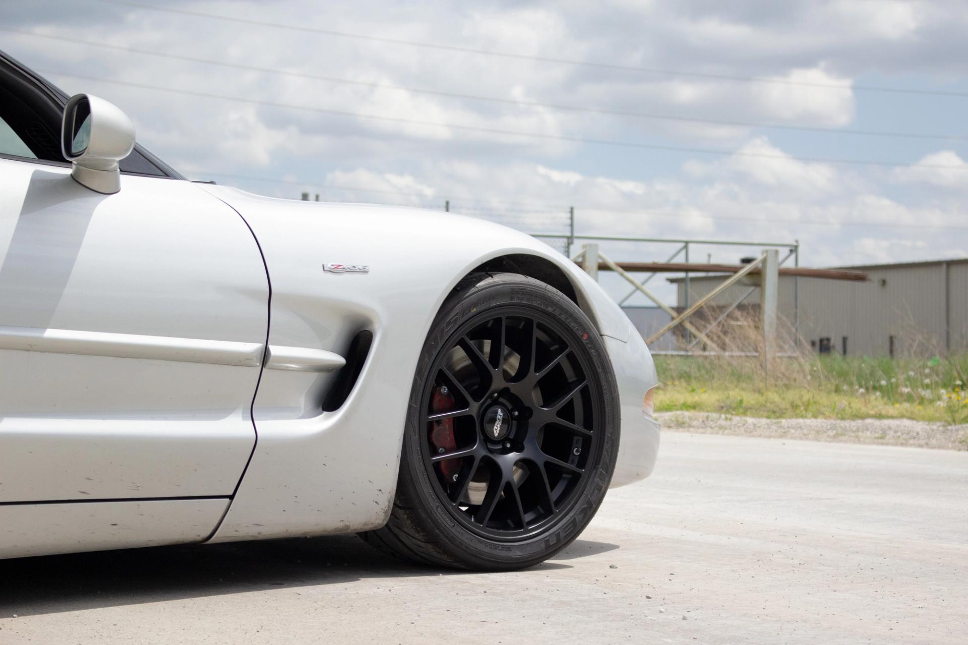 Chevrolet C5 Corvette Z06 with 18" EC-7 in Satin Black on Chevrolet C5 ...