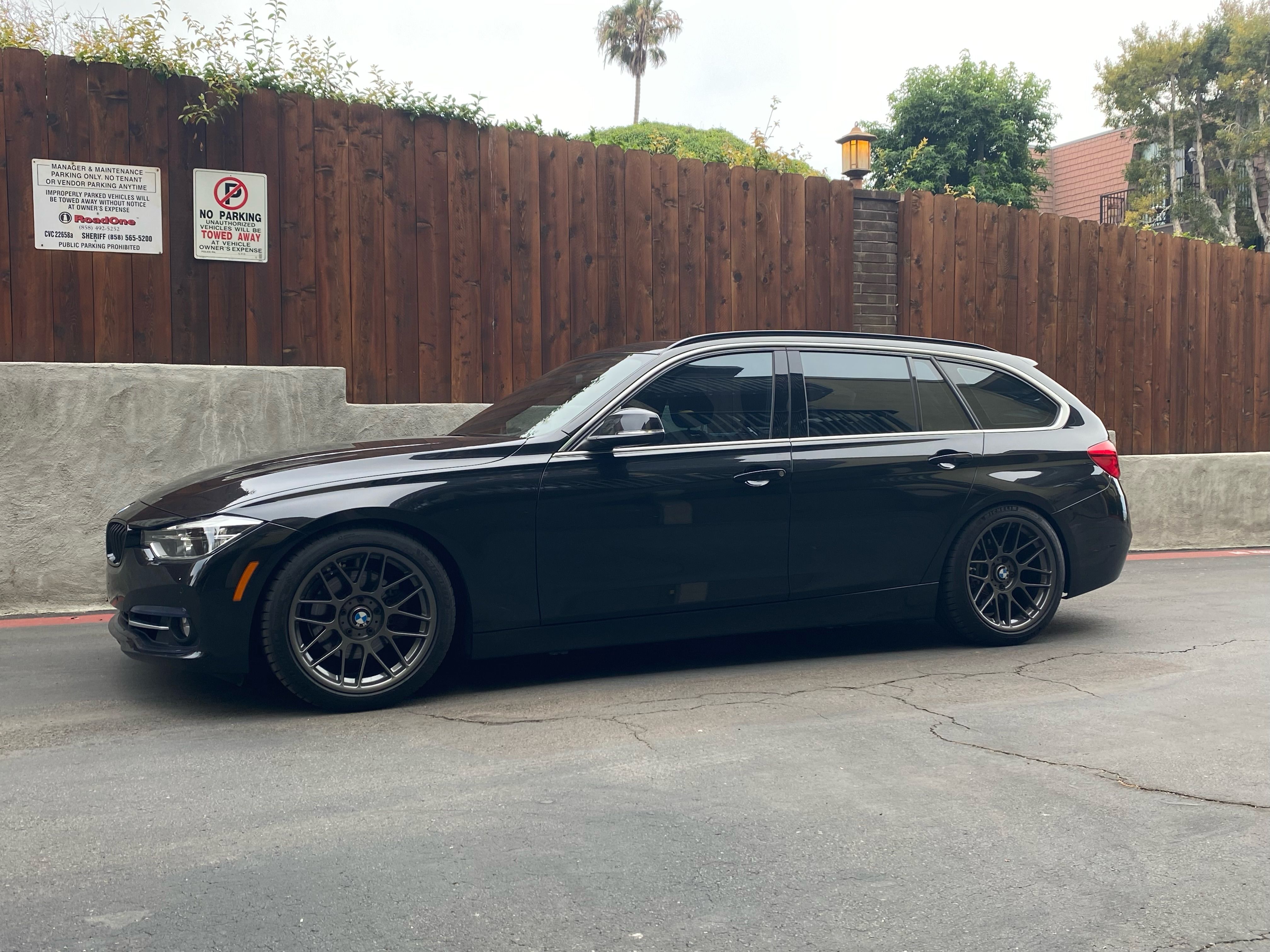 BMW F31 Wagon 3 Series with 18" ARC-8 in Anthracite on BMW F30 F31 F34 ...