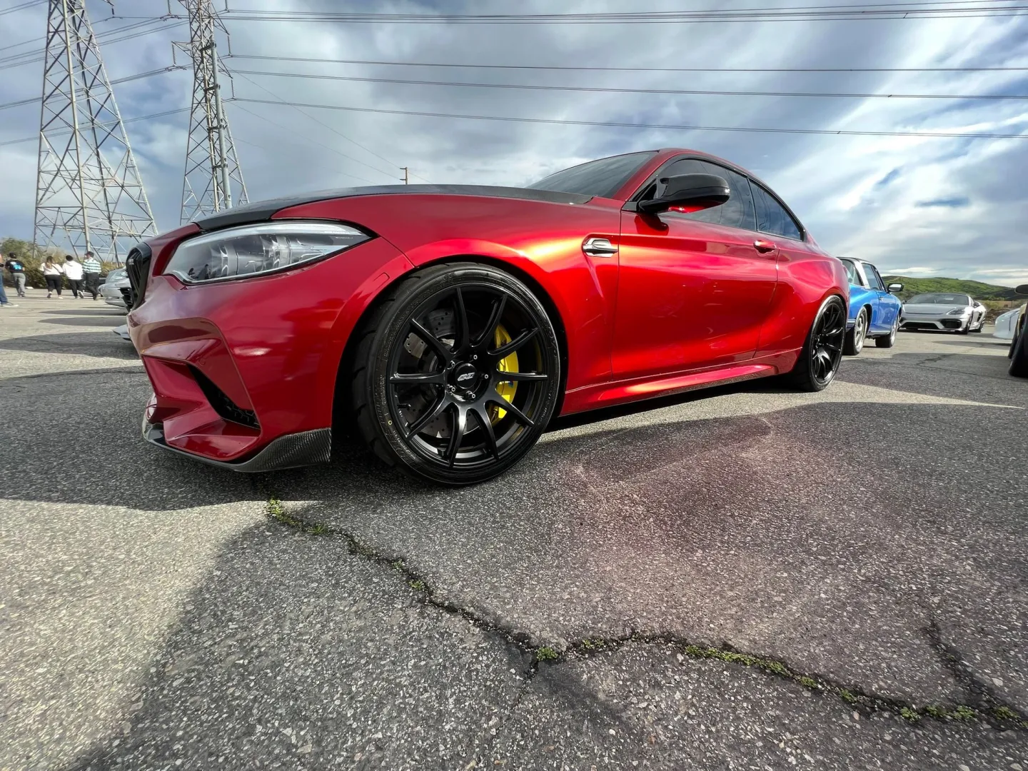 BMW F87 M2 with 19" SM-10 Wheels in Anthracite