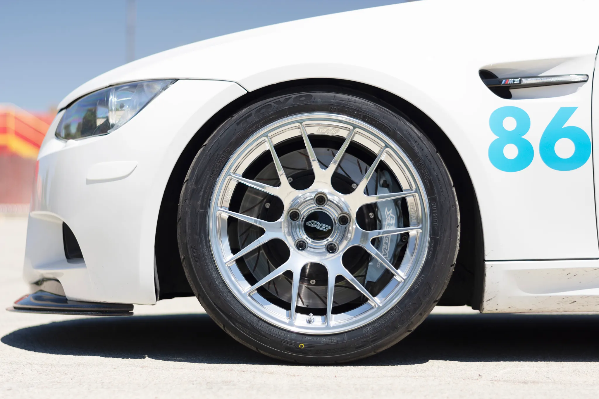 BMW E92 M3 With EC-7R Forged Wheels
