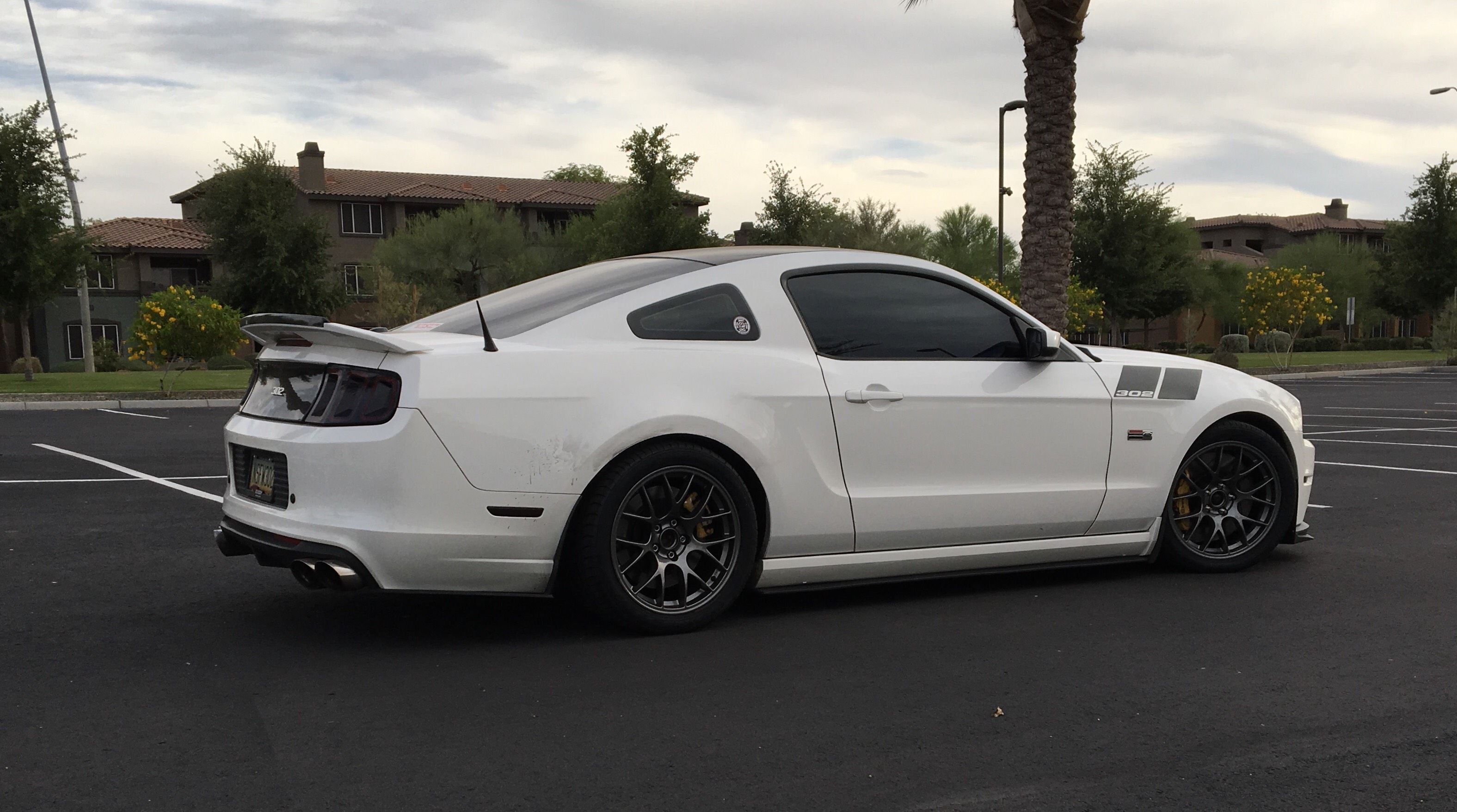 Ford S197 Mustang GT with 18" EC-7 in Anthracite on Ford S197 - Apex Album