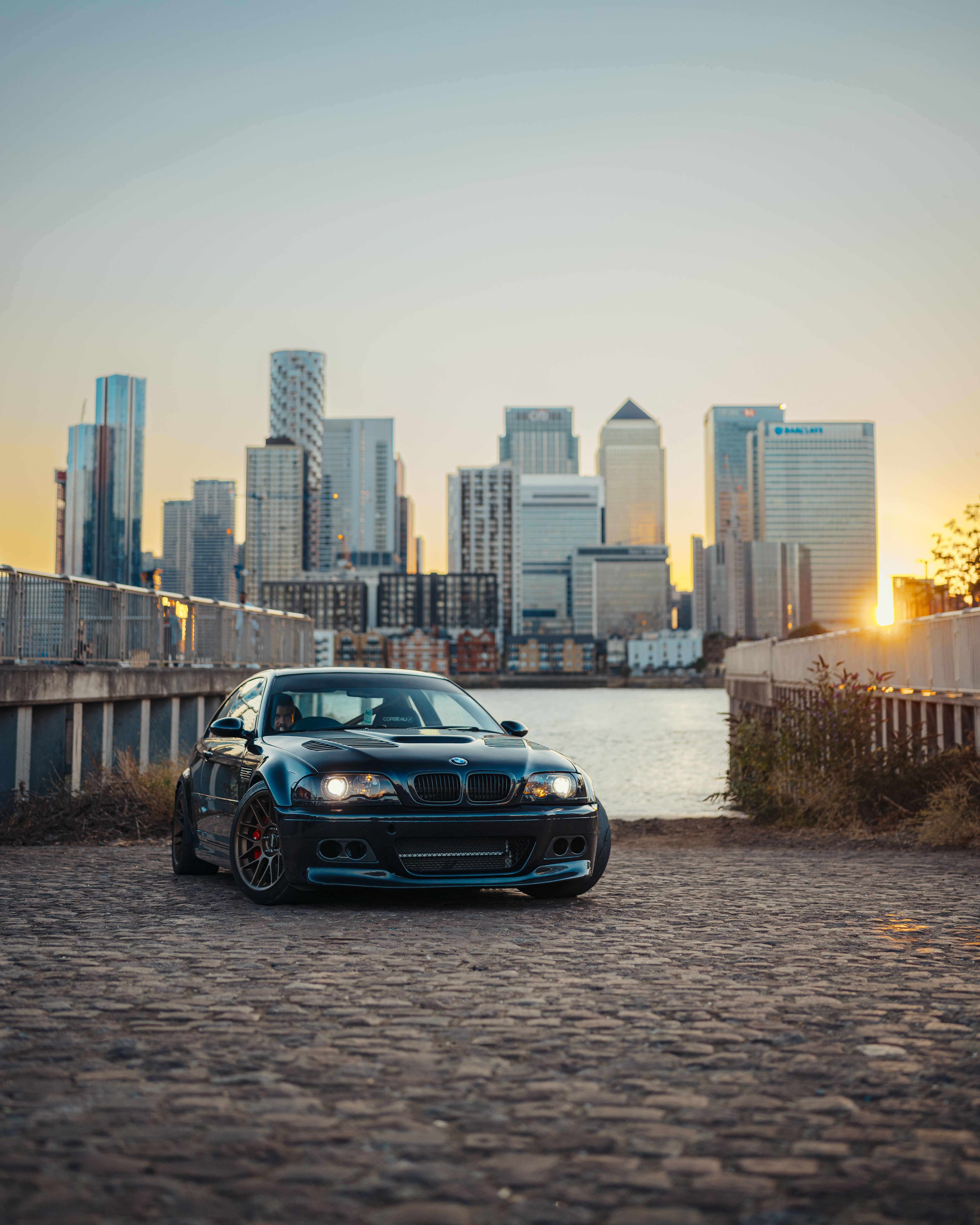 BMW E46 M3 with 18" ARC-8 in Satin Bronze on BMW E46 - Apex Album