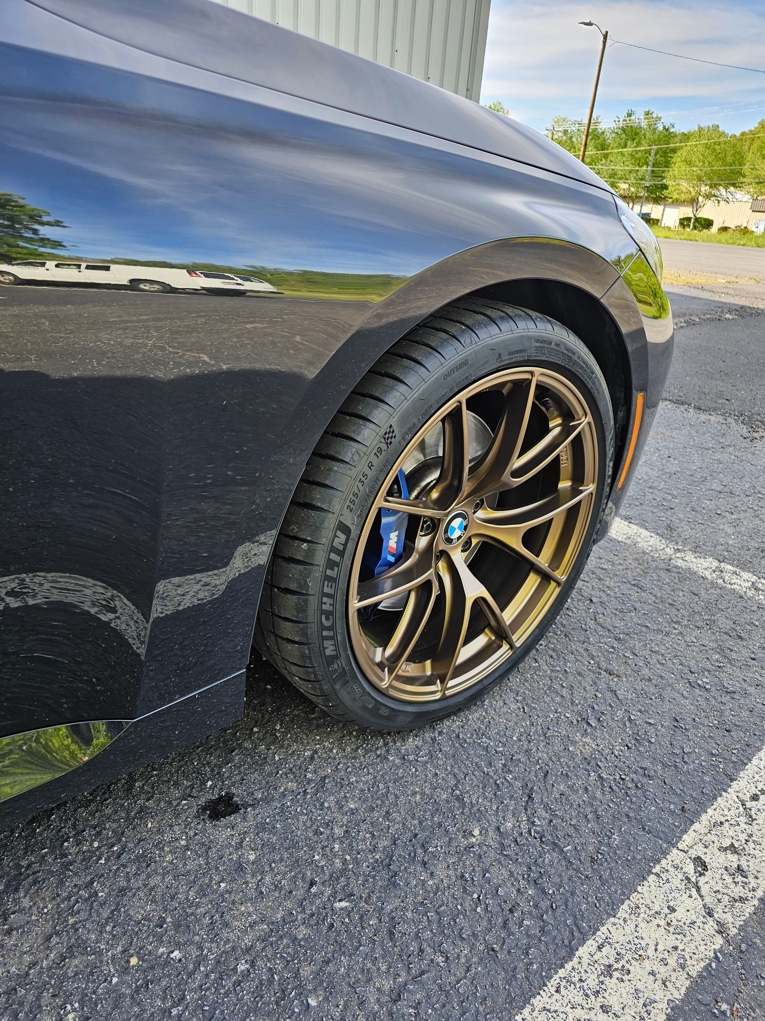 BMW G42 2 Series with 19" VS-5RS Wheels in Satin Bronze