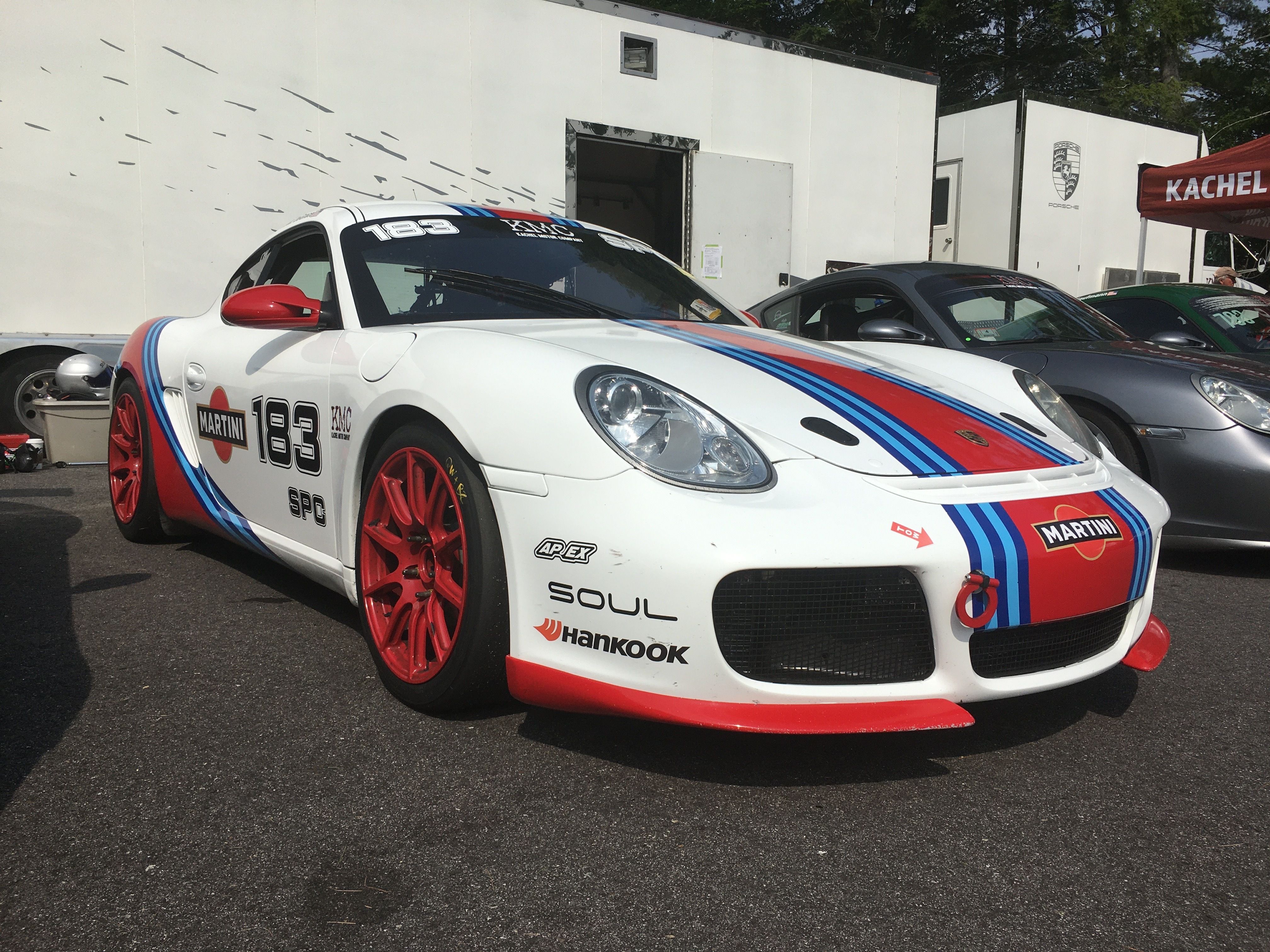 Porsche 987 Spec Cayman (SPC) with 18" SM-10 in Custom Finish on ...