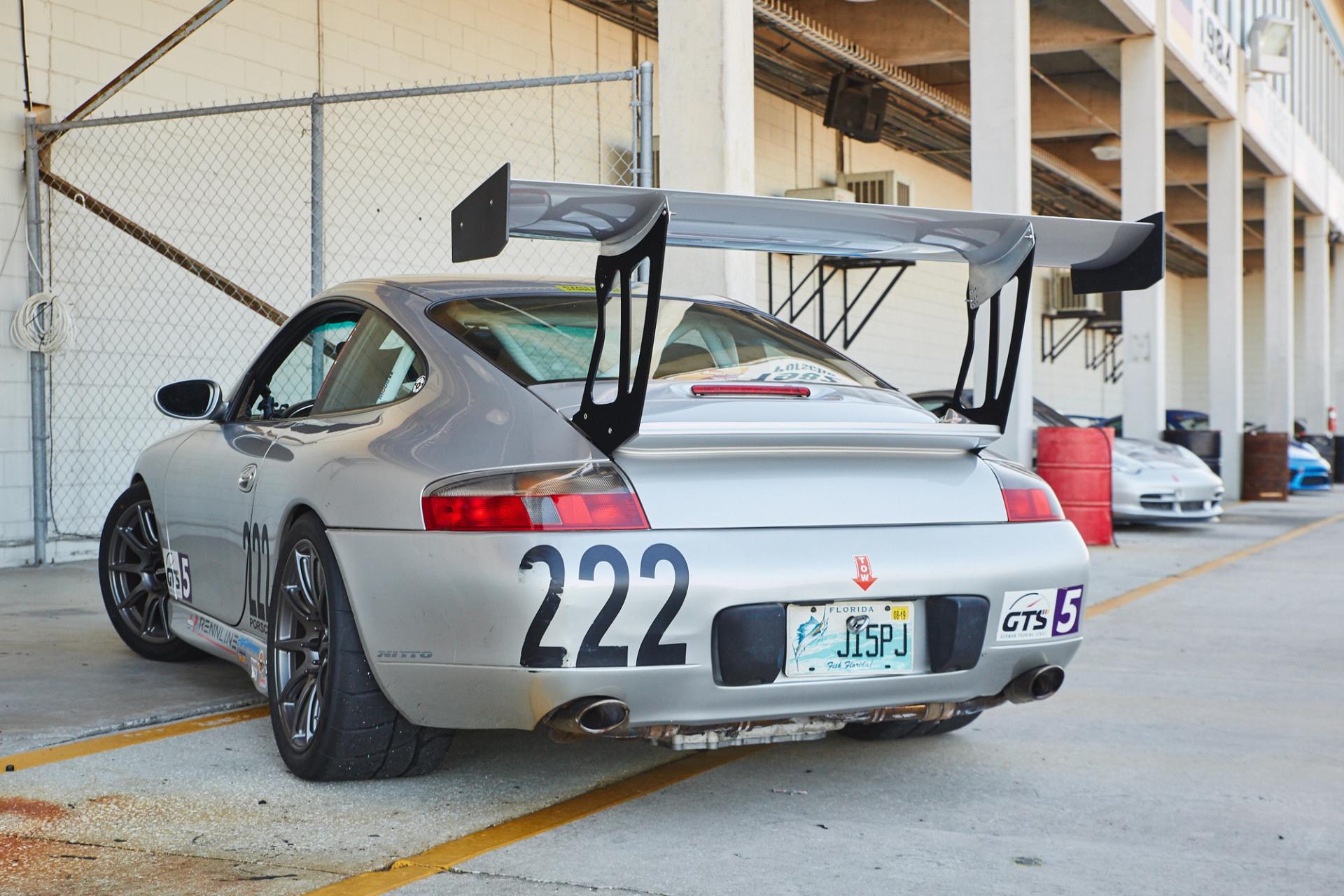 Porsche 996 C2 NASA GTS 5 Race Cae At Sebring International Raceway