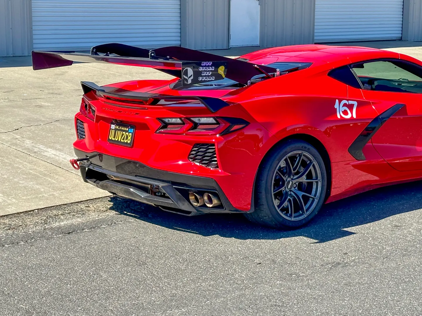 Chevrolet C8 Corvette Stingray/Z51 with 18"/19" VS-5RS Wheels in Anthracite