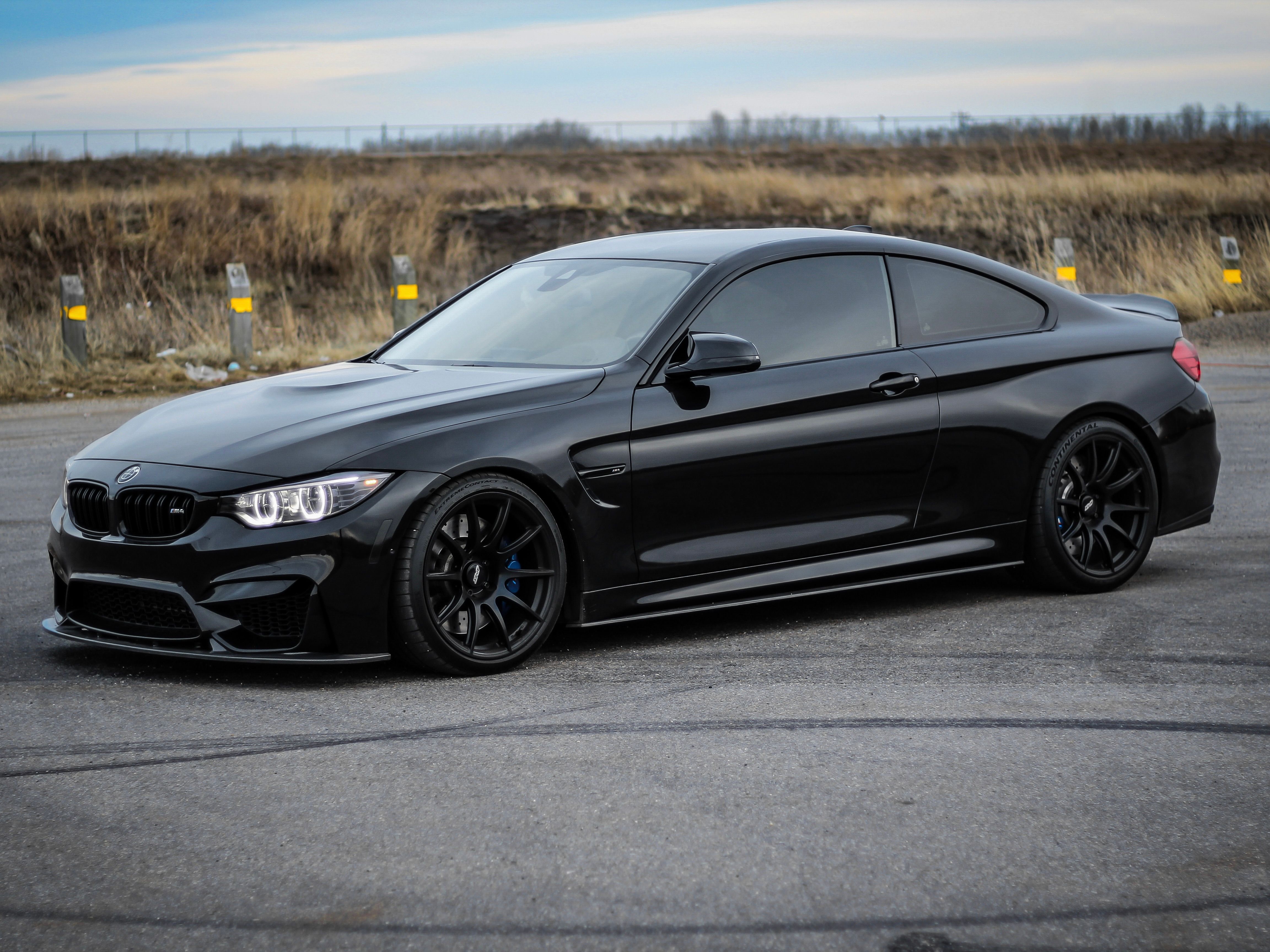 BMW F82 Coupe M4 with 19" SM-10 in Satin Black on BMW F82 F83 - Apex Album
