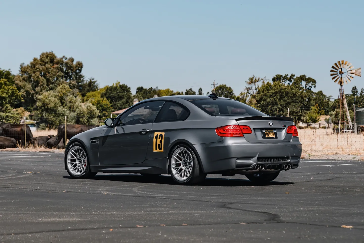 BMW E92 Coupe M3 with 18" ARC-8RT Wheels in Race Silver