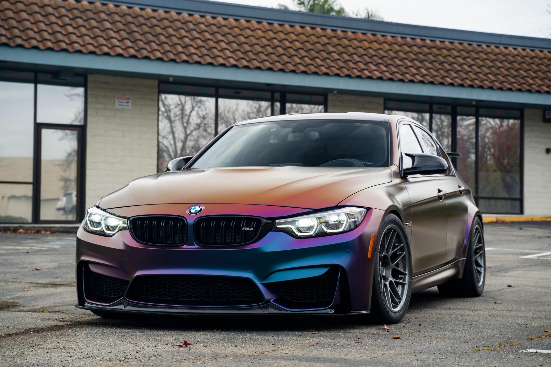 BMW F80 M3 with 18" ARC-8 Wheels in Anthracite