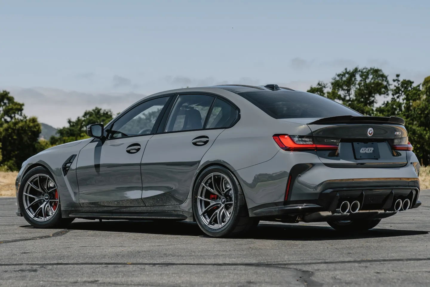 BMW G80 M3 with 18" VS-5RS Wheels in Anthracite