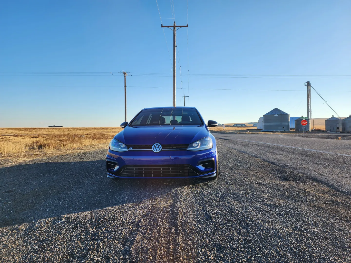 VW MK7 Golf R with 18" VS-5RS Wheels in Satin Black