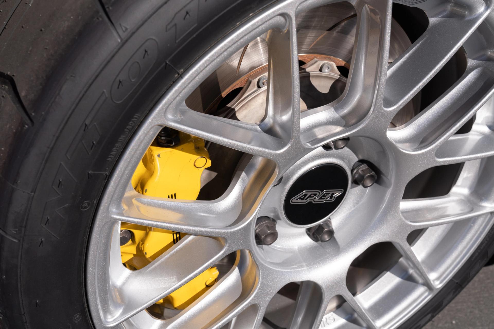 Porsche 911 997 GT3 RS with 18" EC-7RS Wheels in Race Silver