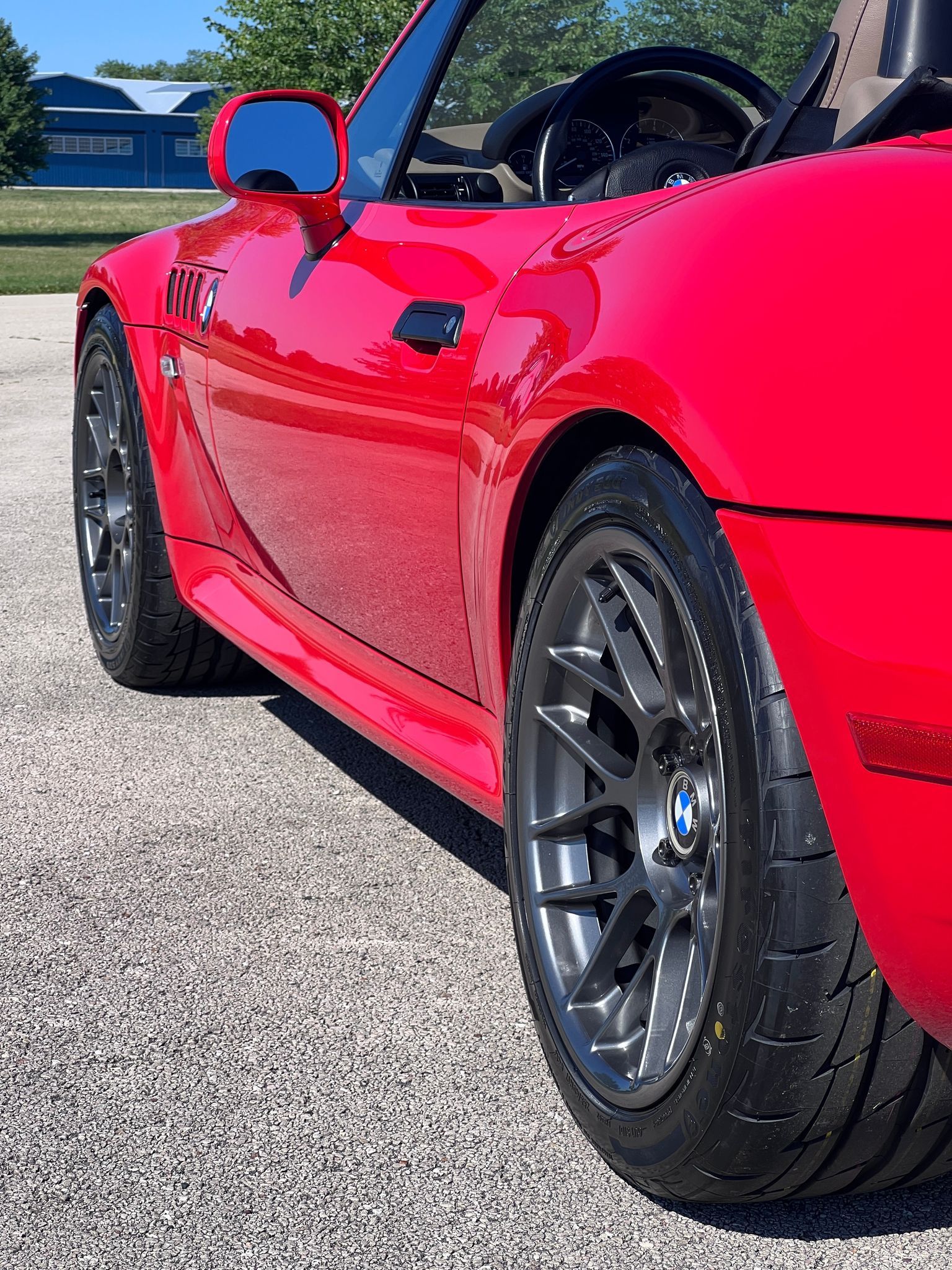 BMW E36/7 Roadster Z3 with 17" ARC-8 Wheels in Anthracite