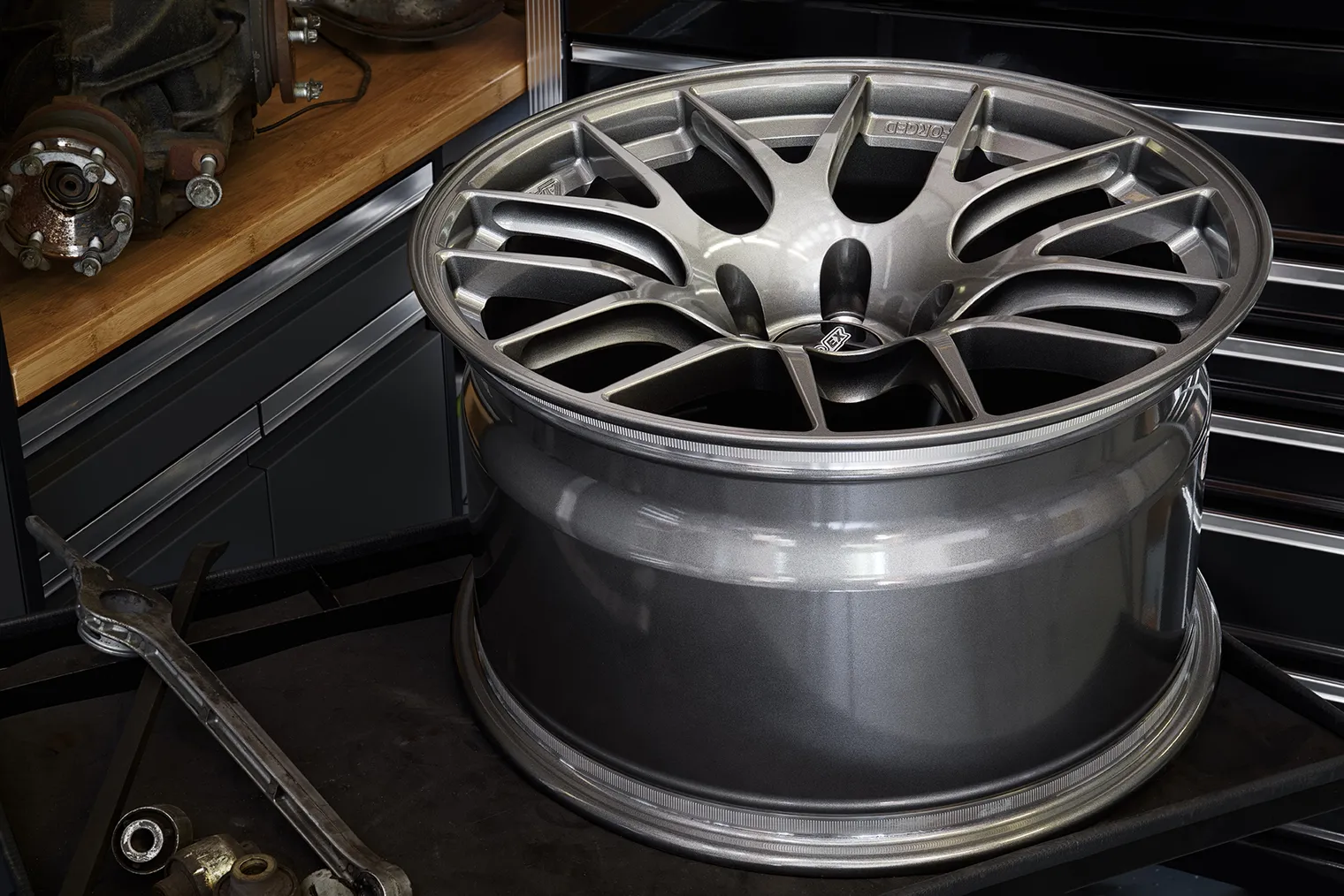 APEX Forged Wheels in Our Popular Anthracite Finish