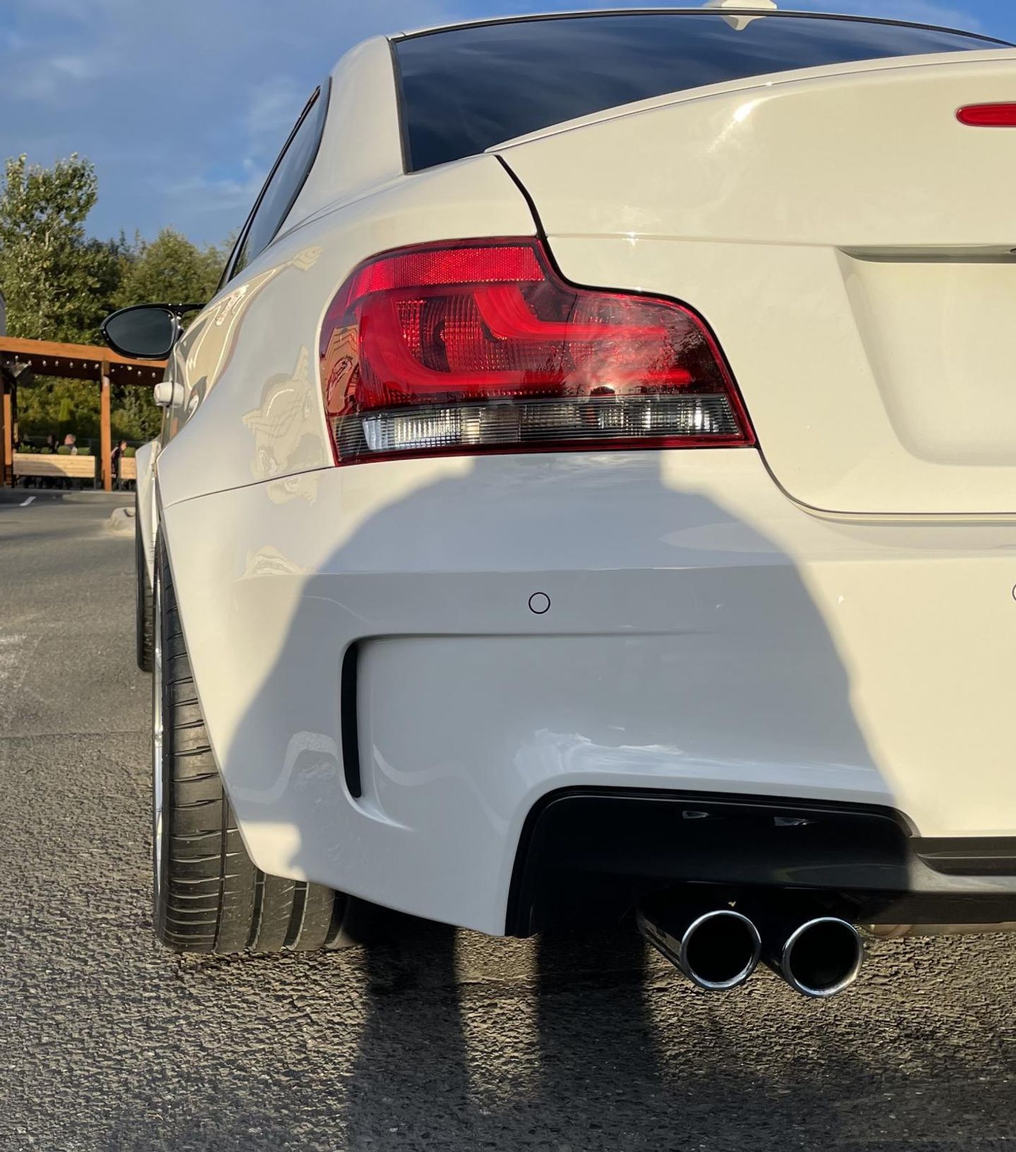BMW E82 1M with 18" VS-5RS Wheels in Brushed Clear