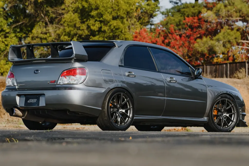 Subaru GD WRX STI with 18" VS-5RS Wheels in Anthracite