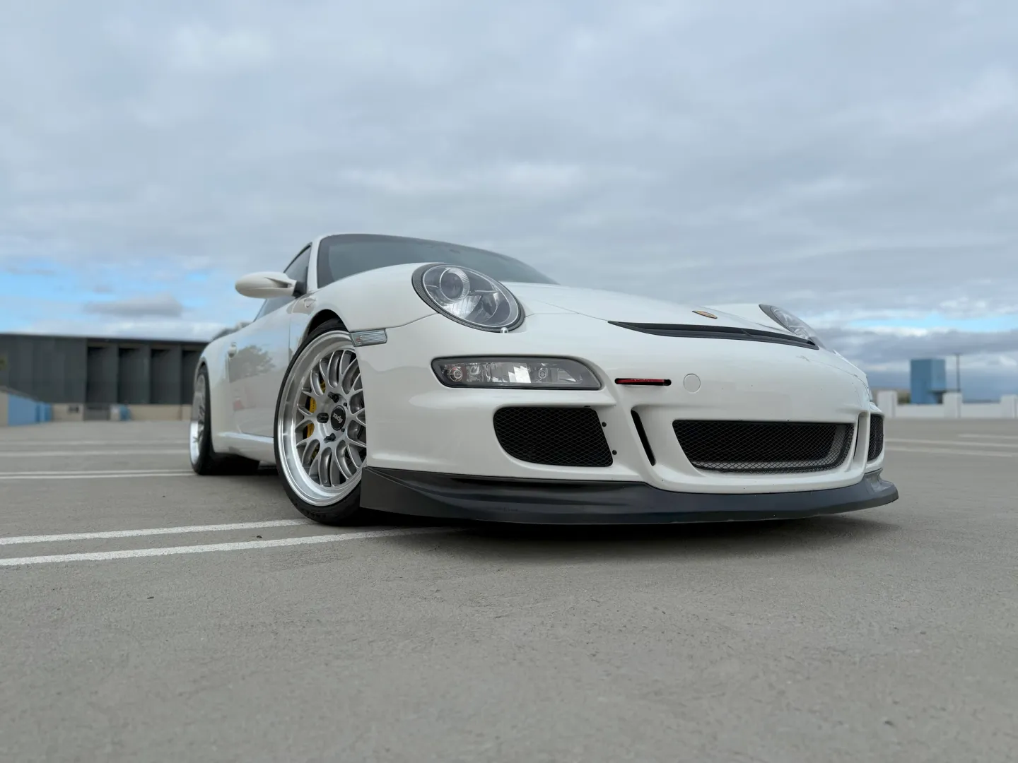 Porsche 911 997 GT3 with 19" ML-10RT Wheels in Machined Lip Brushed Clear
