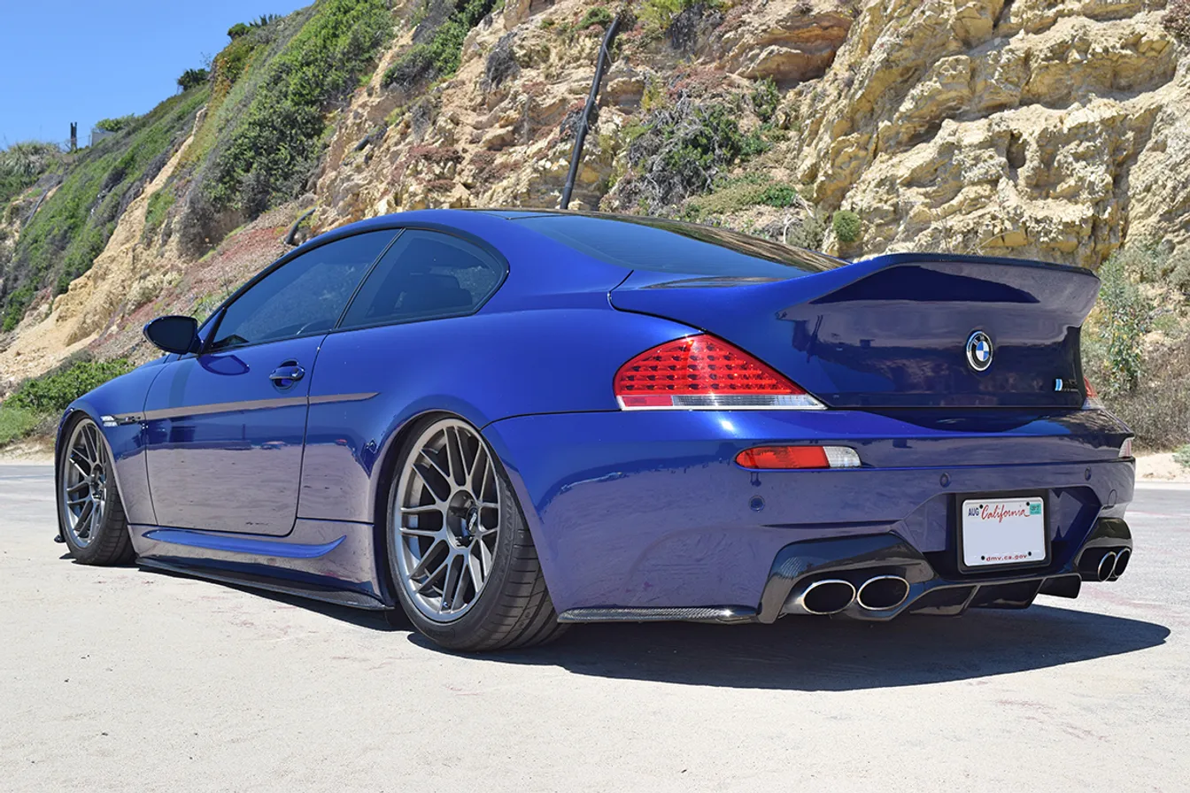 Max’s Bagged 2006 E63 M6 With ARC-8 Wheels