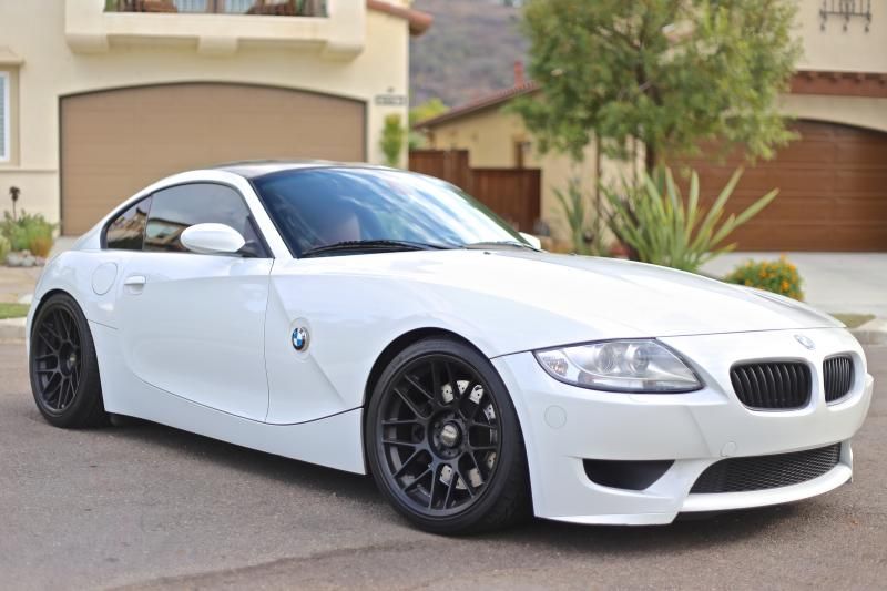 BMW E86 Coupe Z4 M with 18" ARC-8 Wheels in Satin Black