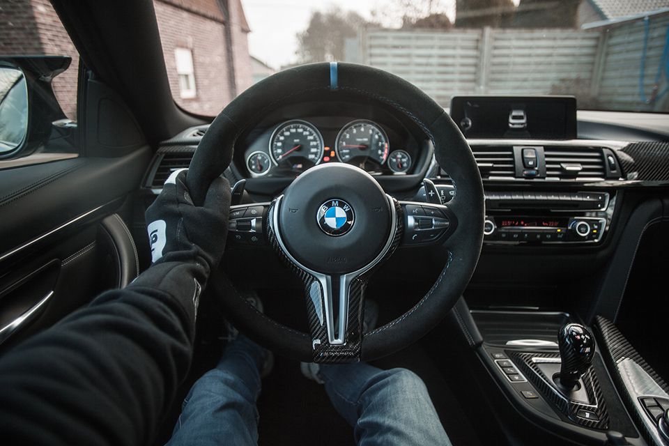 F82 M4 Track Car With 18″ SM-10 Wheels
