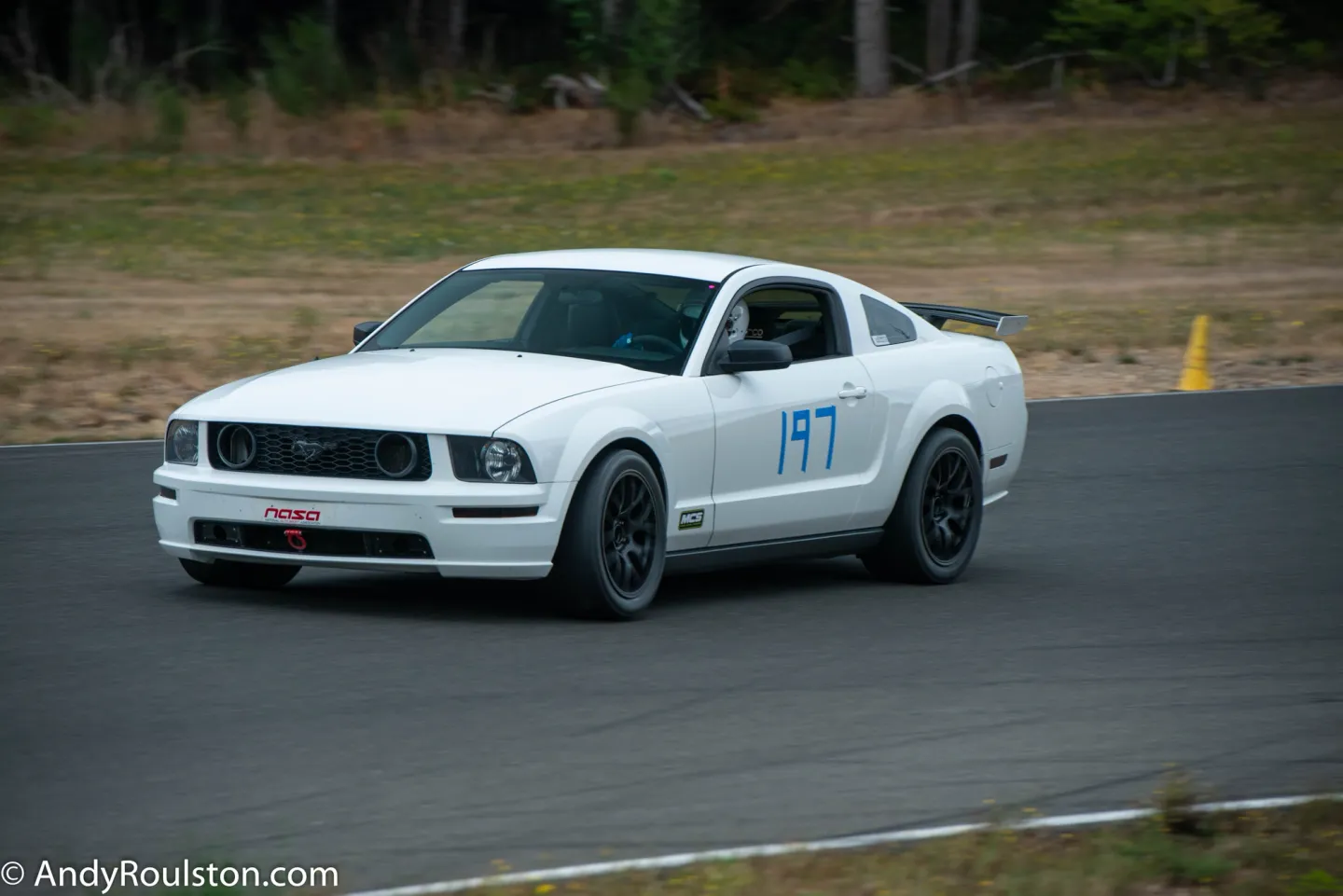 Ford S197 Mustang GT with 18" EC-7 Wheels in Satin Black