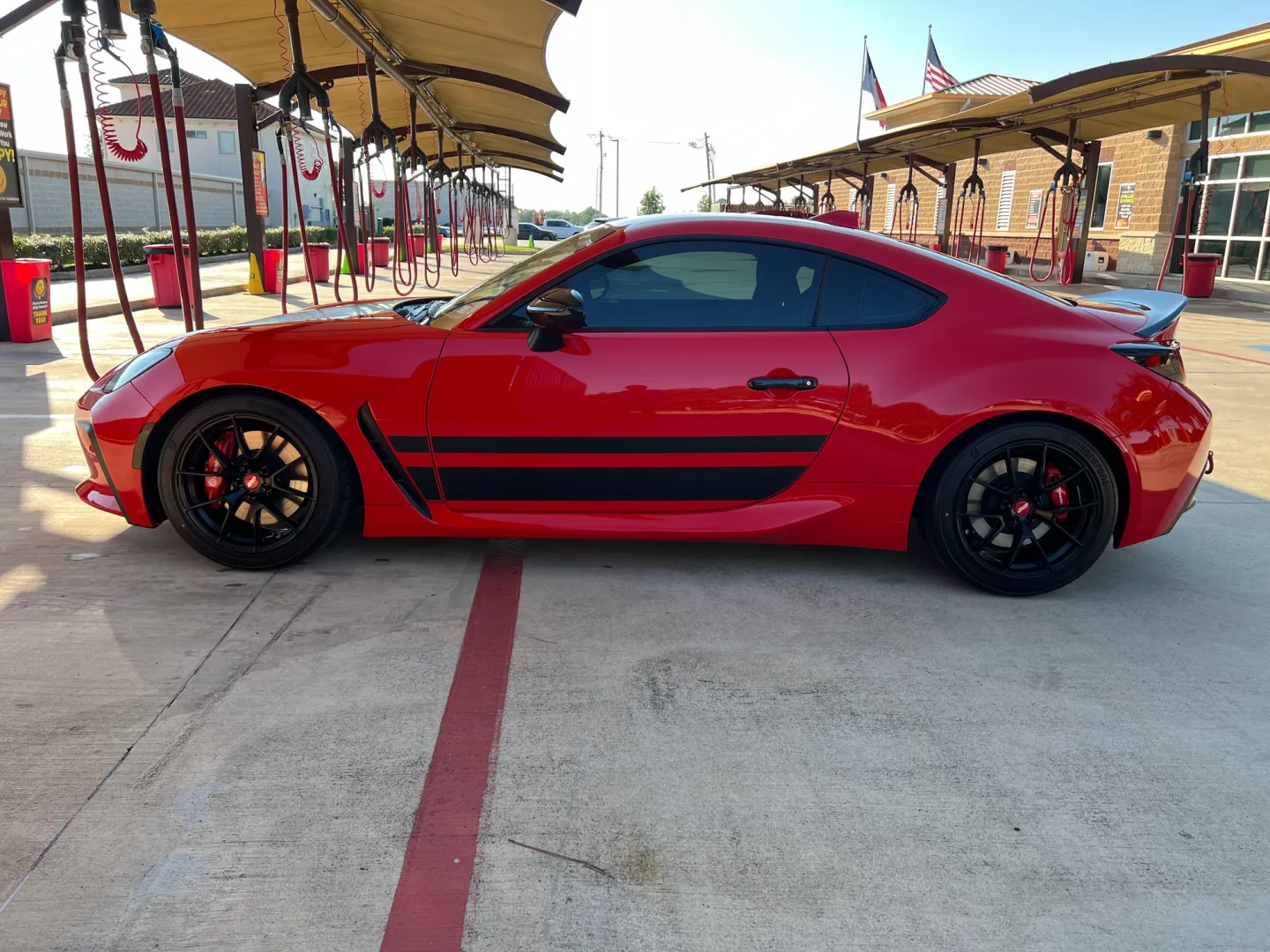 Toyota GR86 with 17" VS-5RS Wheels in Satin Black