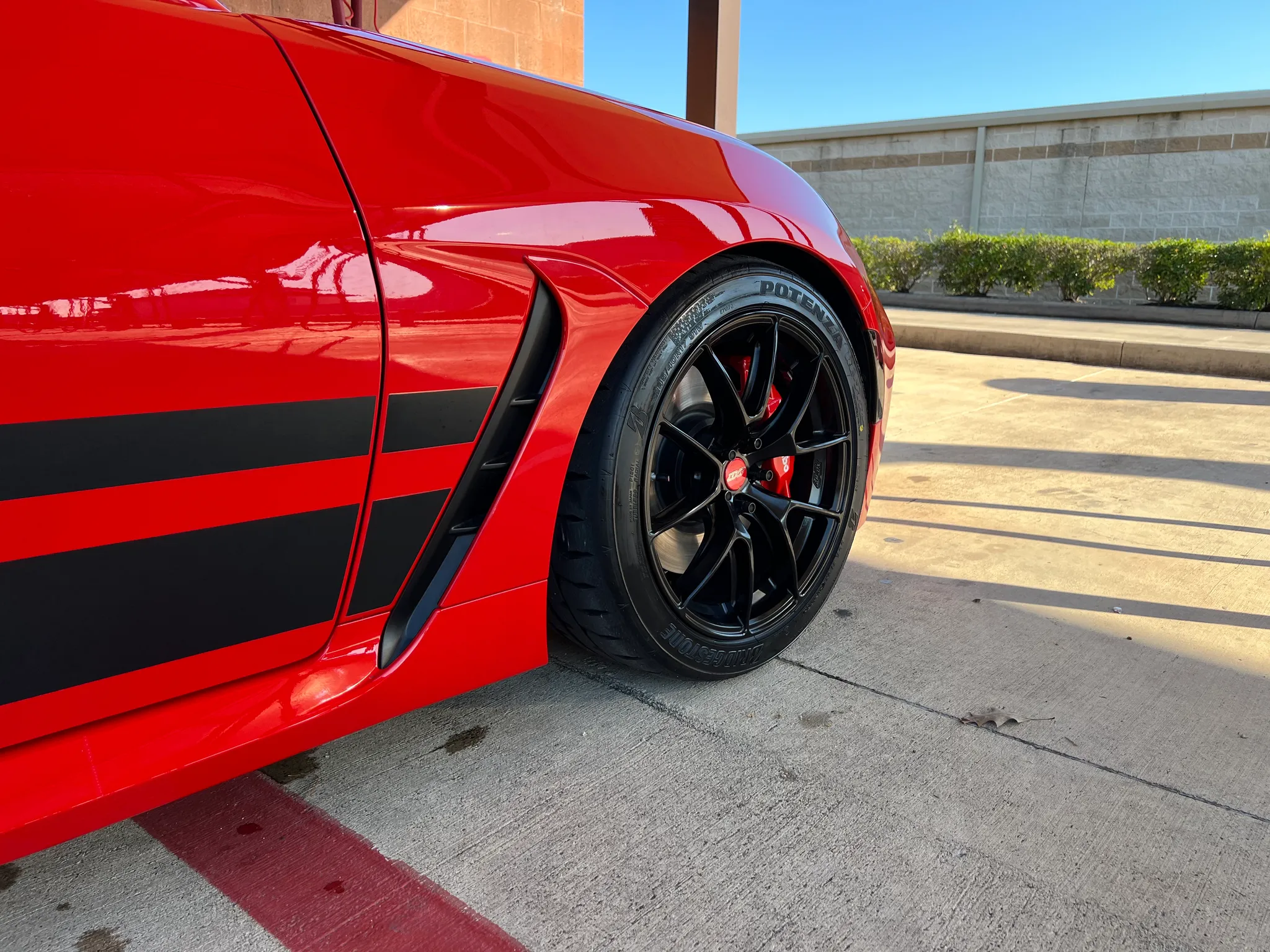 Toyota GR86 with 17" VS-5RS Wheels in Satin Black