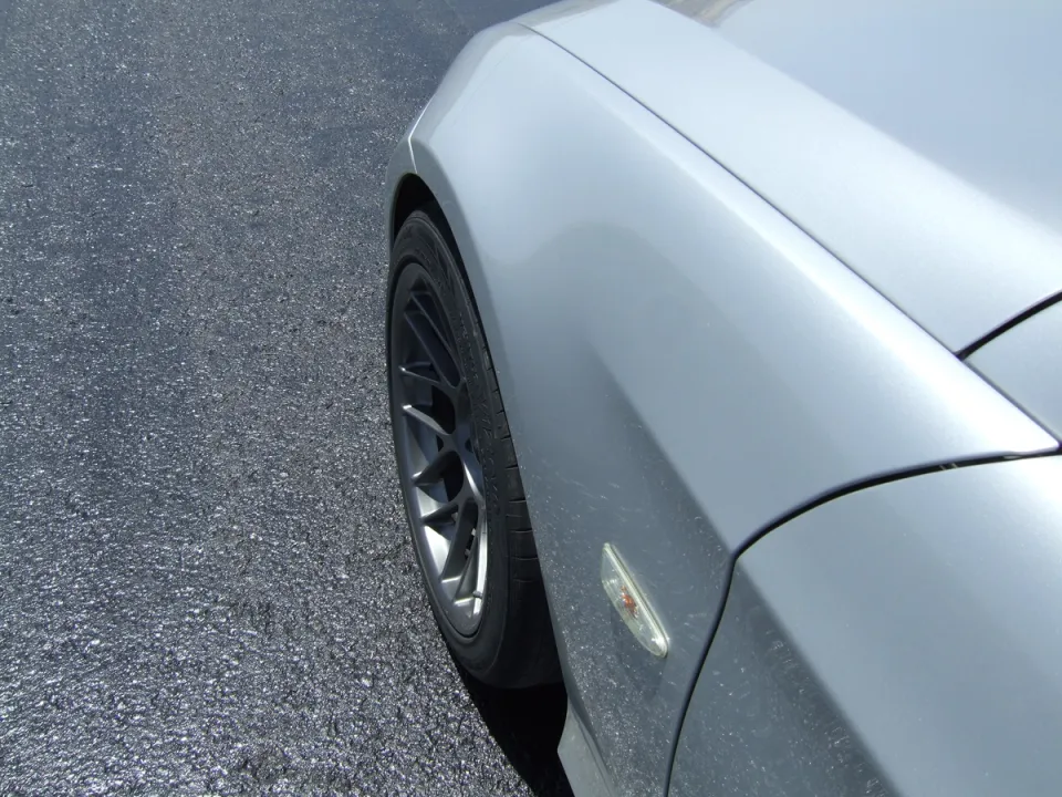 BMW E91 Wagon 3 Series with 17" ARC-8 Wheels in Anthracite