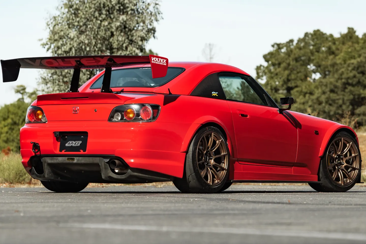Honda S2000 with 18" SM-10RS Wheels in Satin Bronze