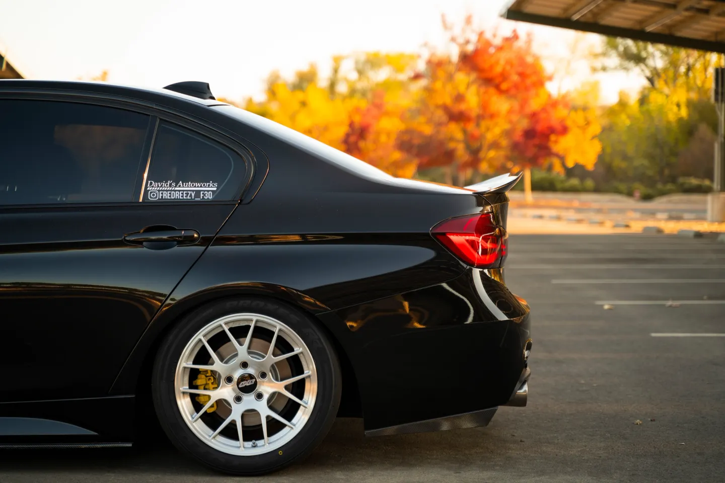 BMW F30 3 Series Featuring EC-7R Forged Wheels