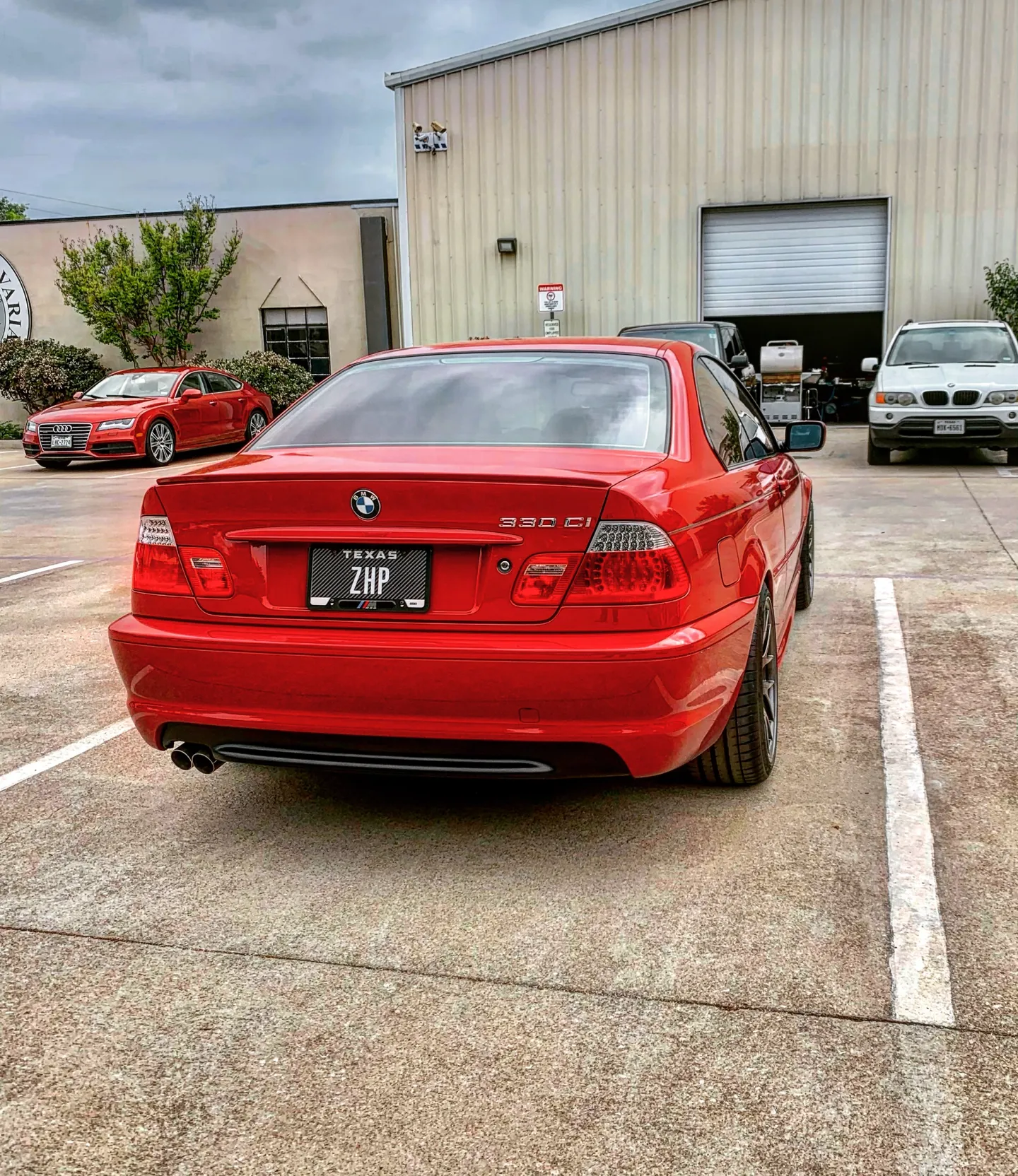 BMW E46 3 Series with 18" EC-7R Wheels in Anthracite