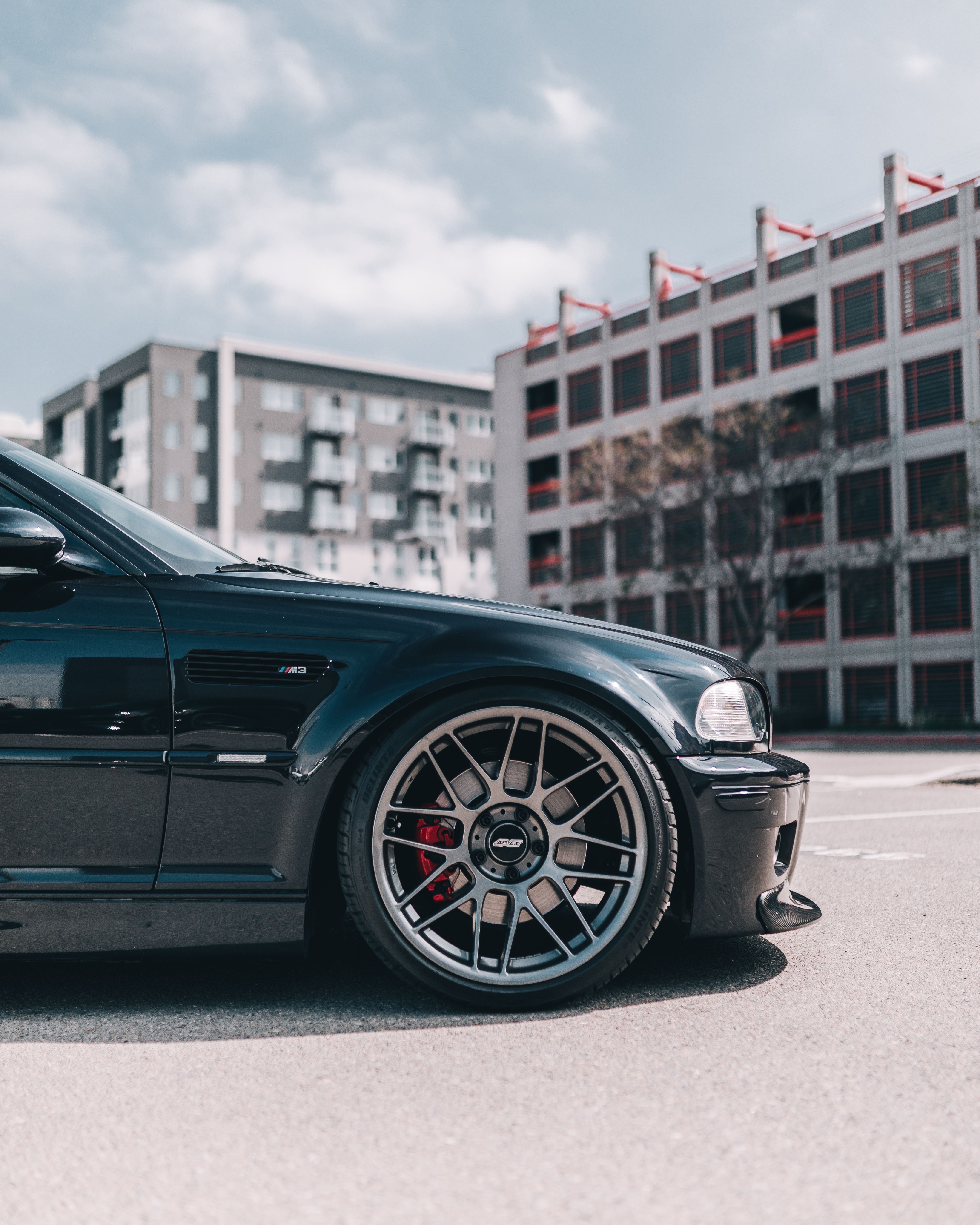 BMW E46 M3 with 19" ARC-8 Wheels in Anthracite