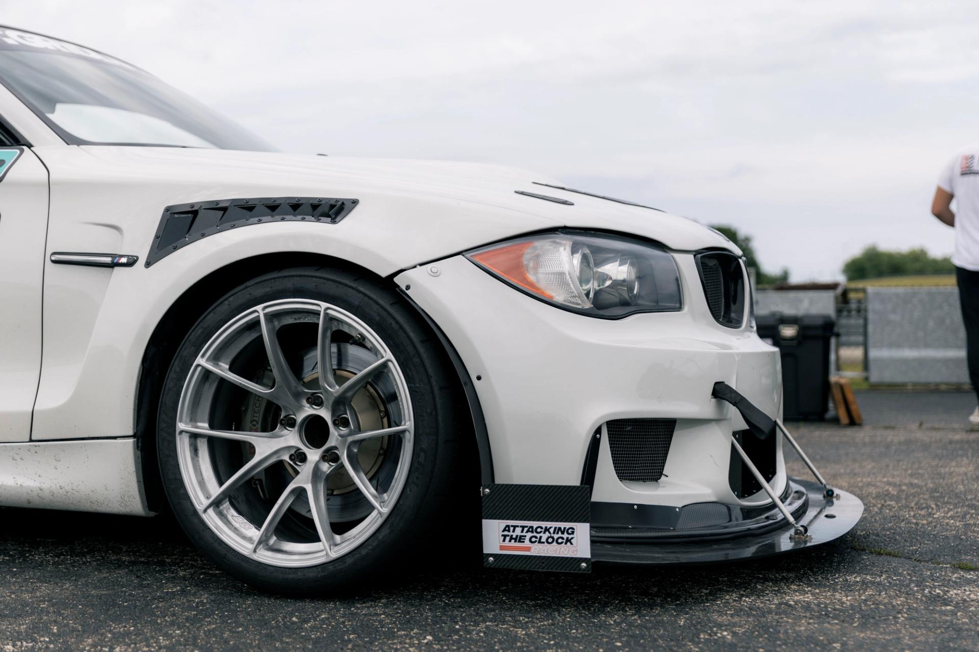 BMW E82 1M with 18" VS-5RS in Brushed Clear on BMW E82 - Apex Album