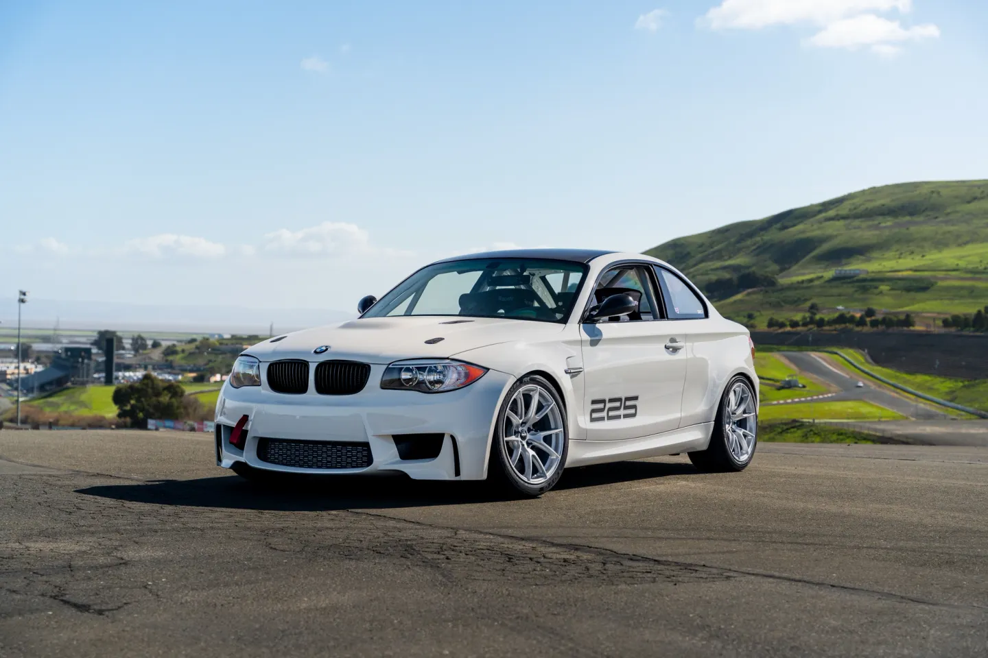 BMW E82 1M with 18" VS-5 Wheels in Race Silver