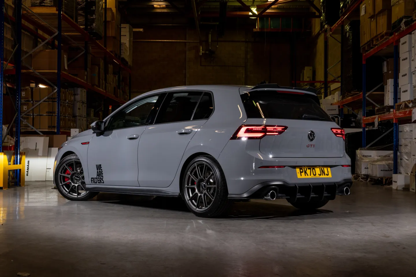 VW MK8 GTI with 18" SM-10 Wheels in Anthracite