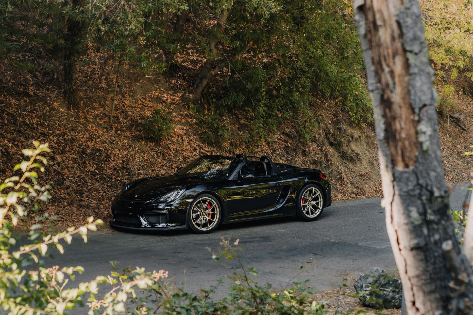 Porsche 981 Spyder with 20" VS-5RS Wheels in Motorsport Gold