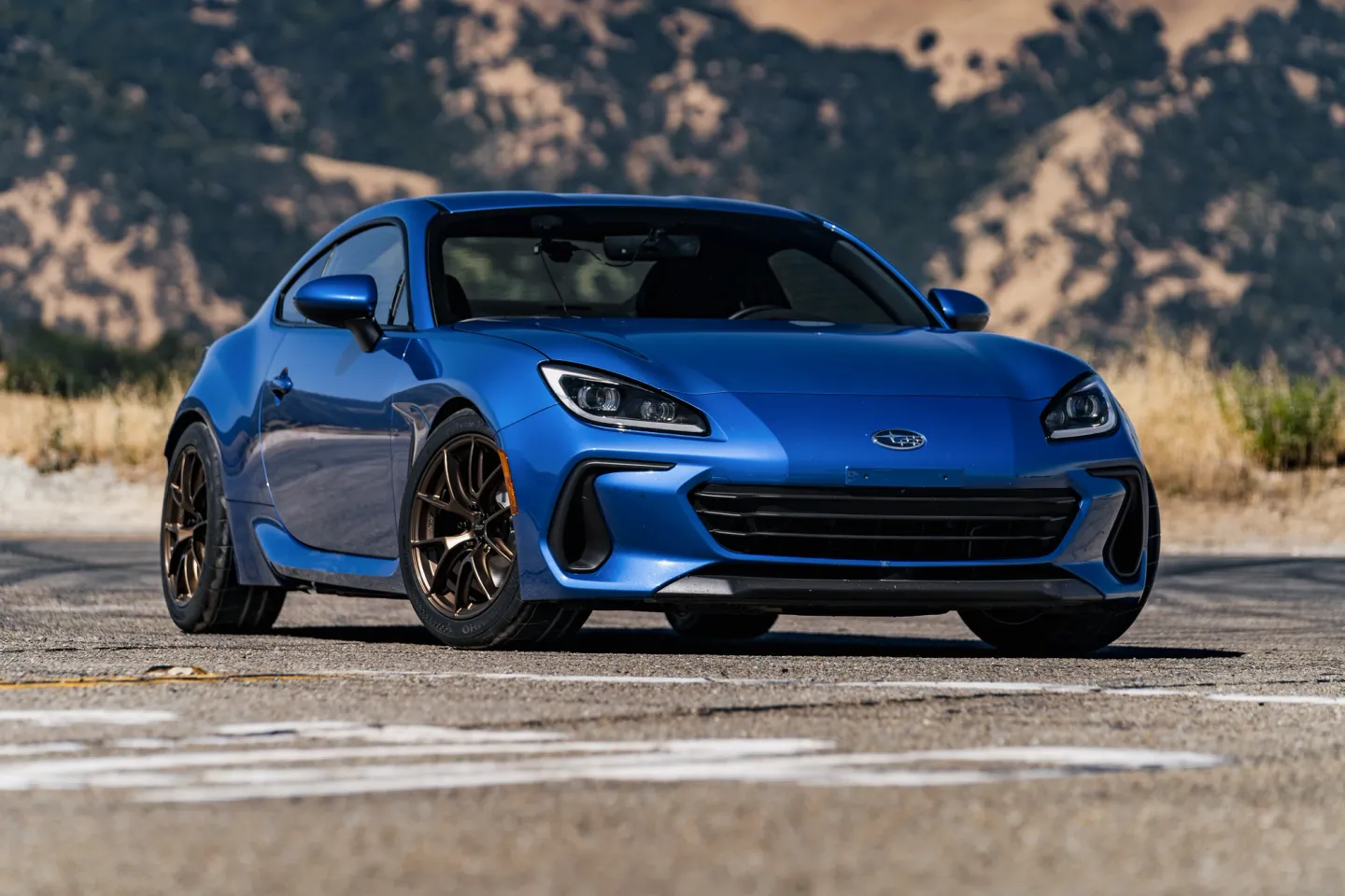 Subaru ZD8 / Gen 2 BRZ with 17" VS-5RS Wheels in Satin Bronze