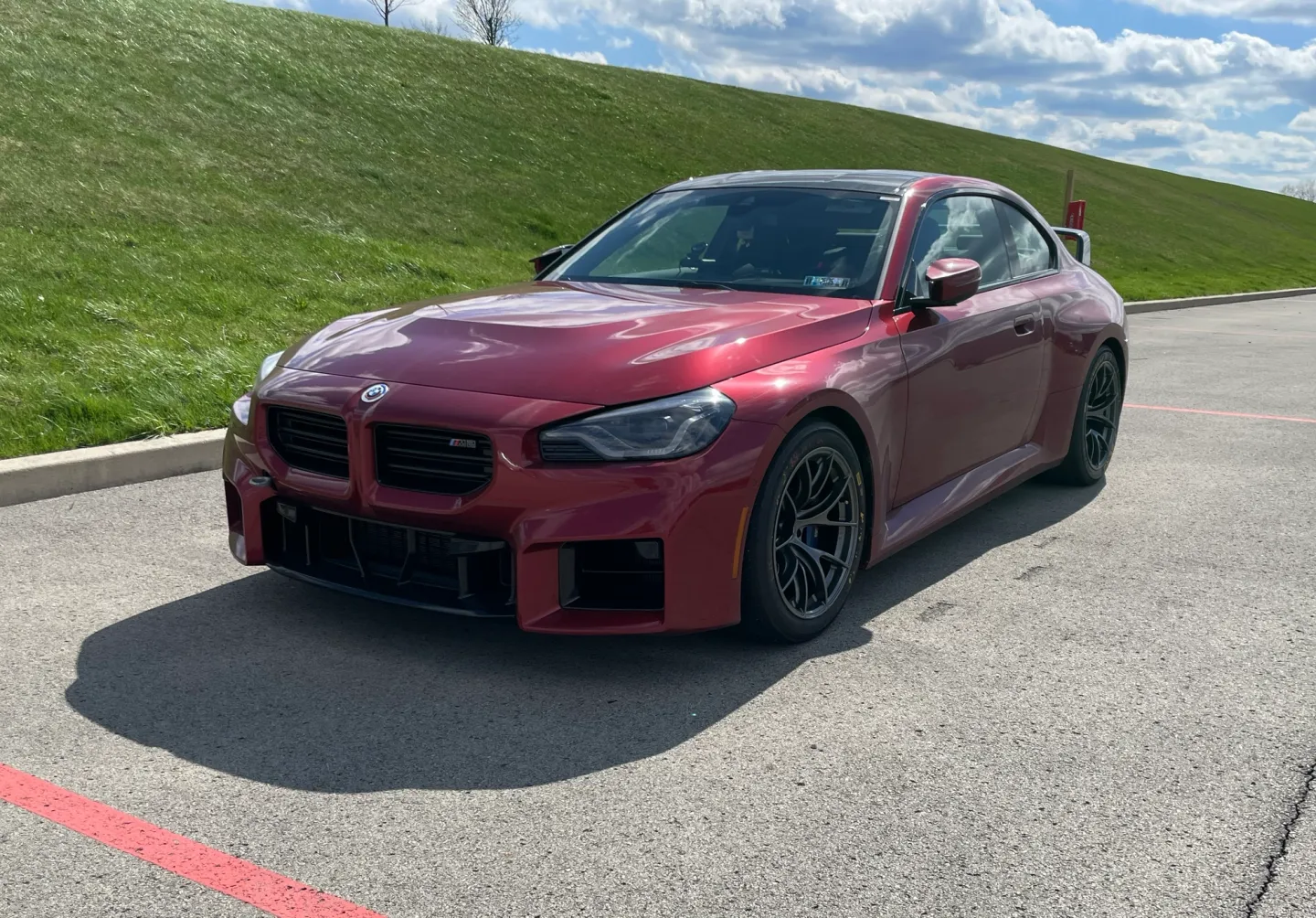 BMW G87 M2 with 18" VS-5RS Wheels in Anthracite